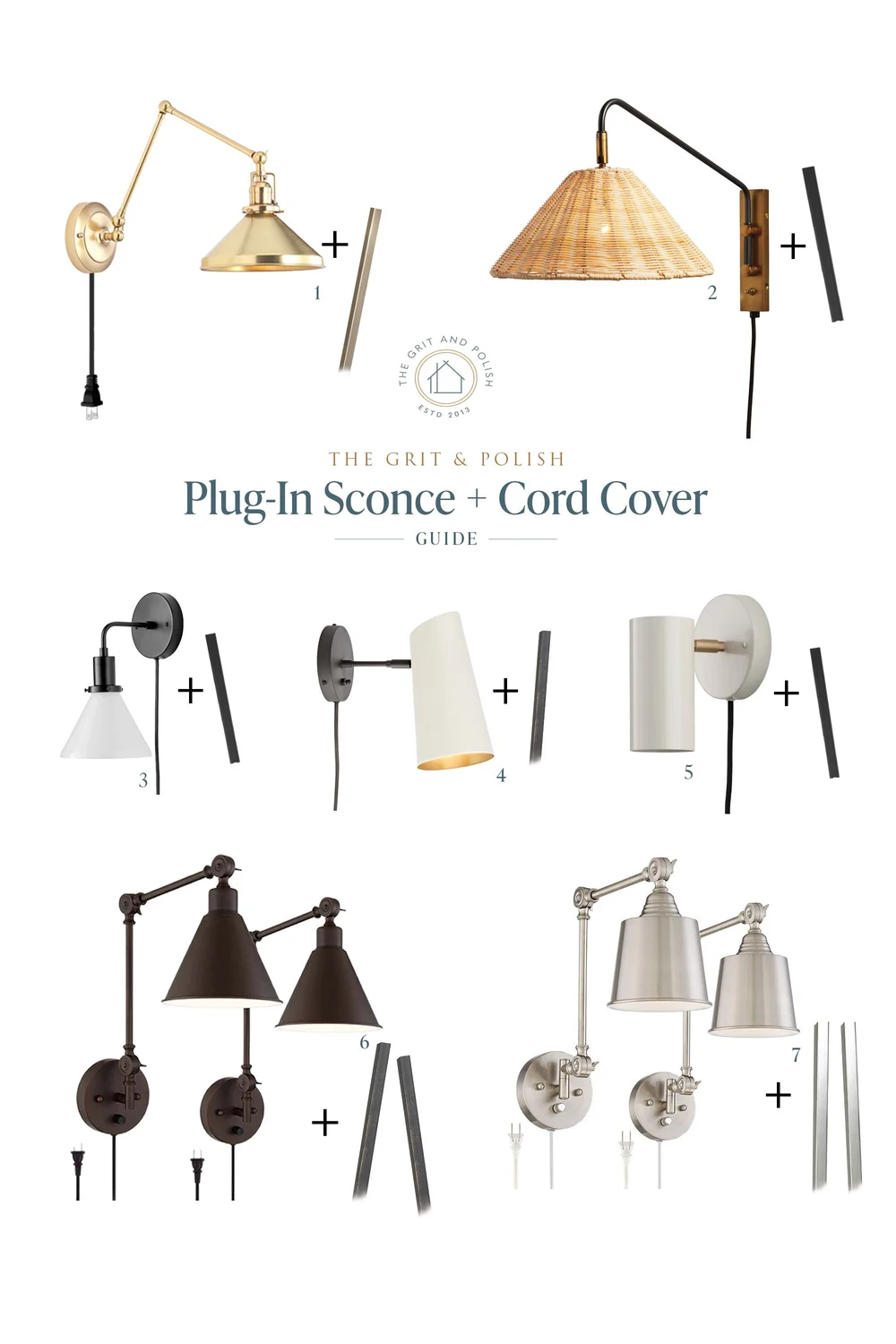 How to Dress Up Plug-In Wall Sconces (and avoid cord purgatory ;) — The ...
