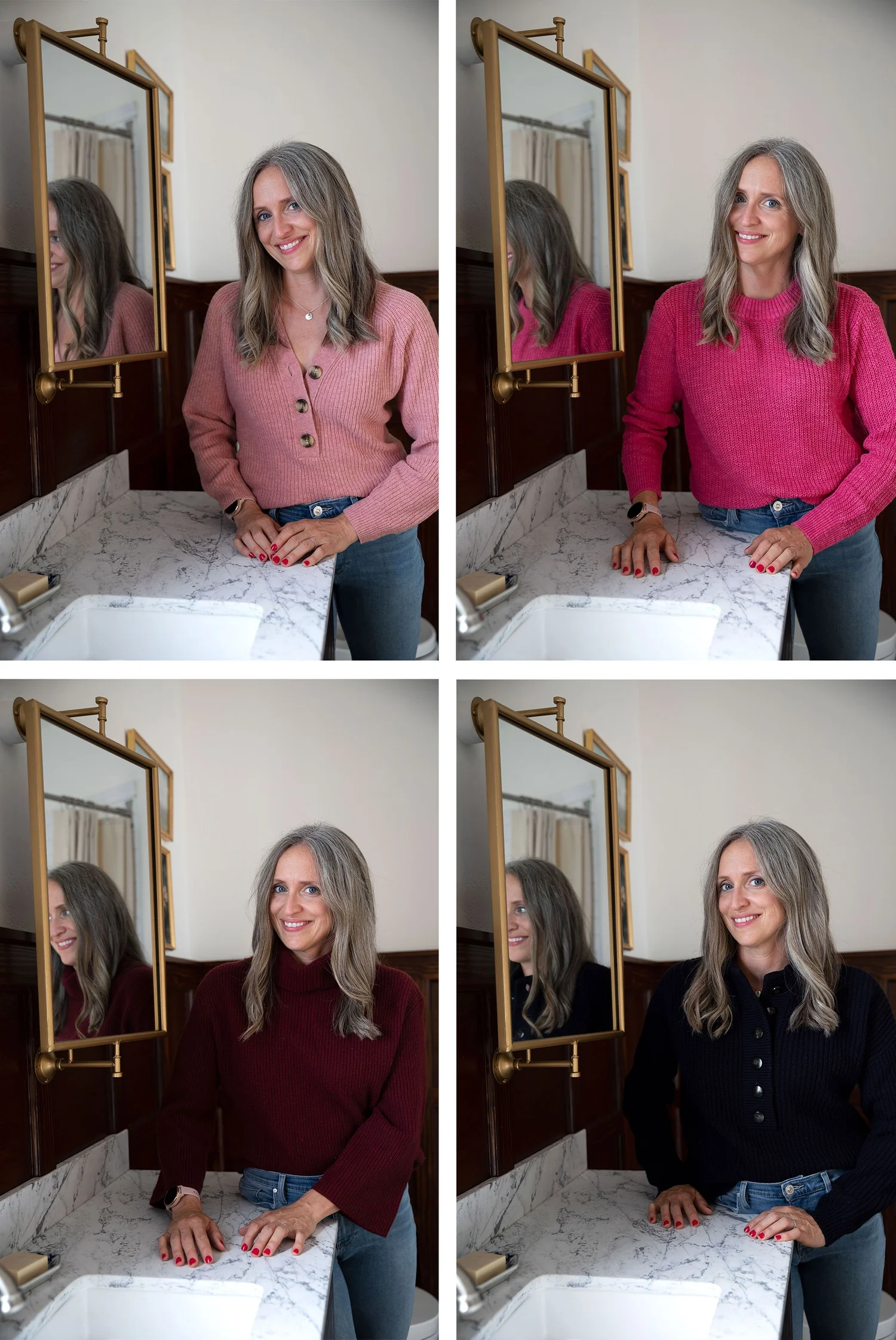 Going Gray Gracefully — The Grit and Polish