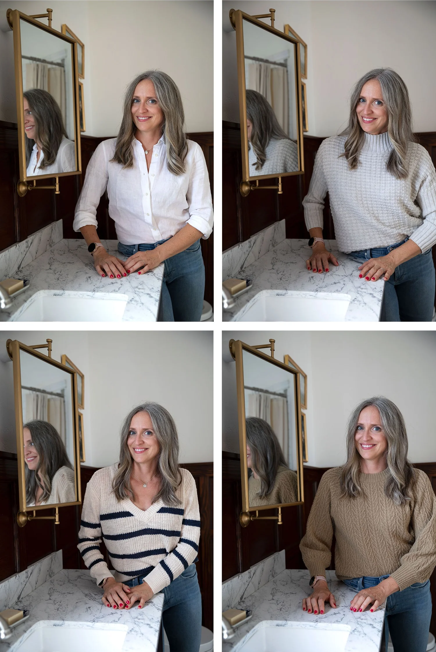 Going Gray Gracefully — The Grit and Polish