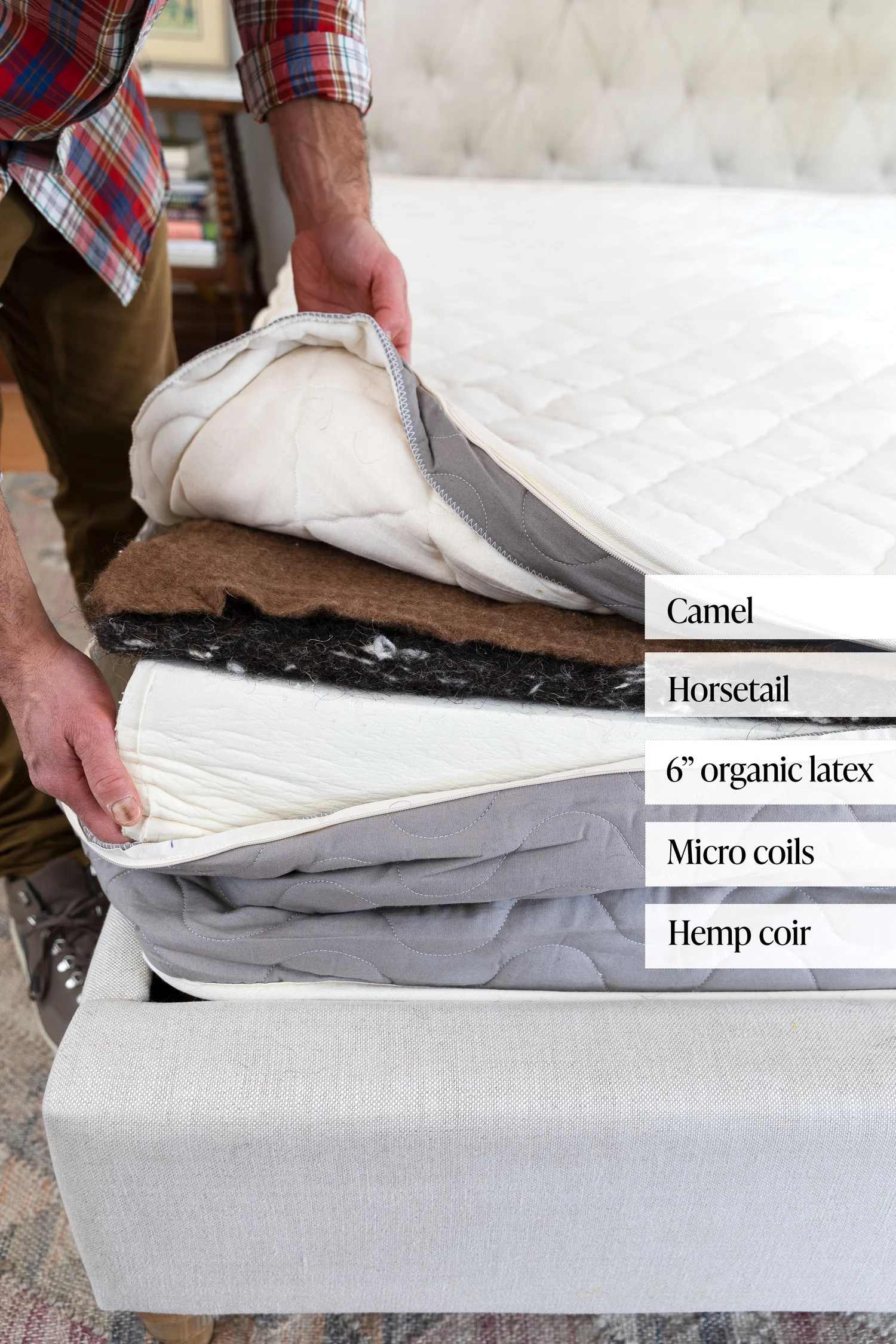 What's Inside our New Natural Mattress... — The Grit and Polish