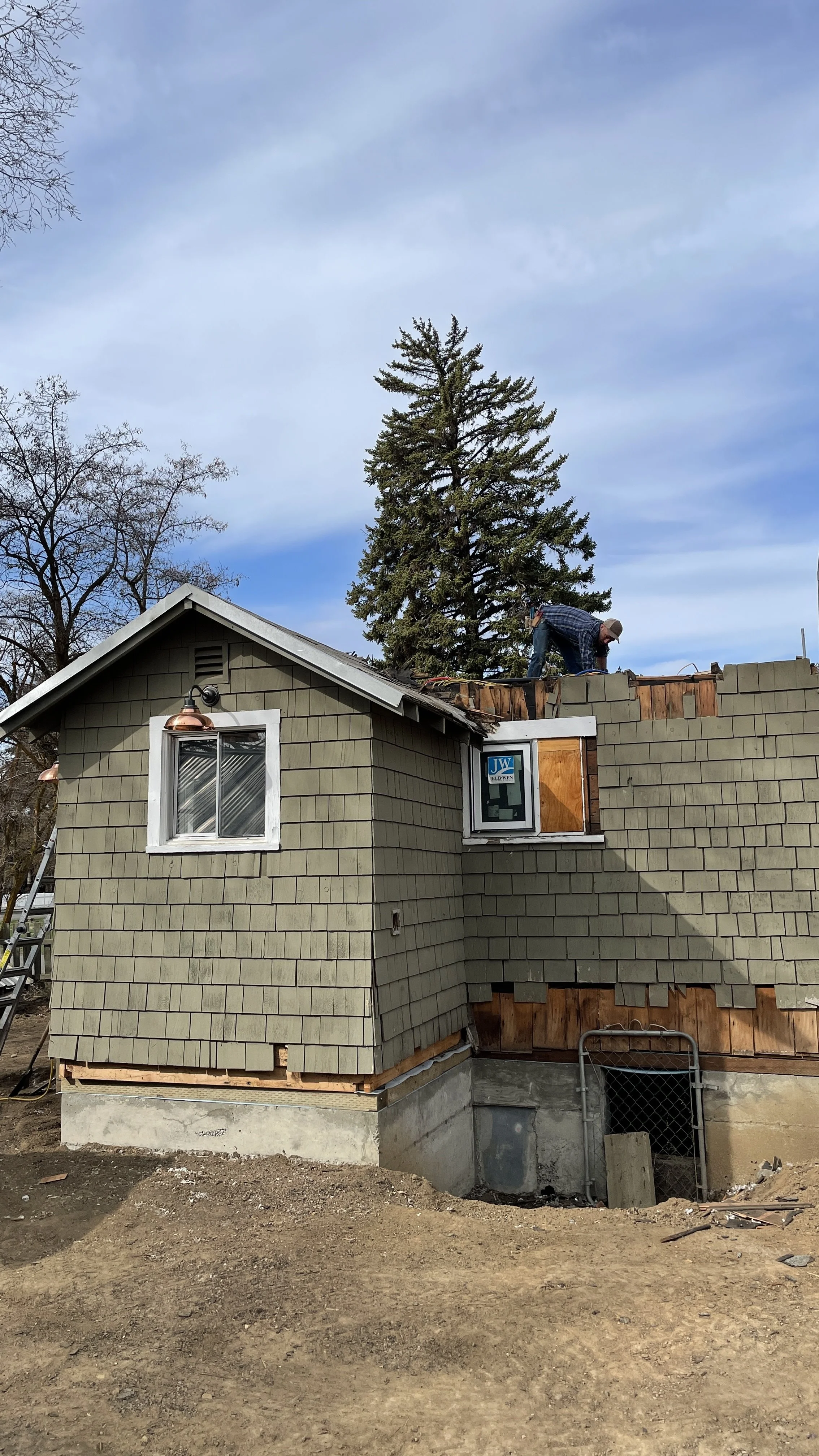 Poplar Update: Framing a Second Story — The Grit and Polish