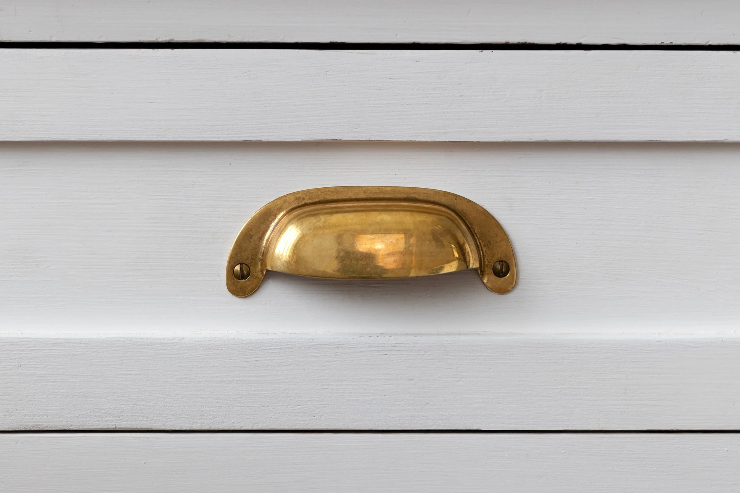 3 Years of Age on our Unlaquered Brass Hardware — The Grit and Polish