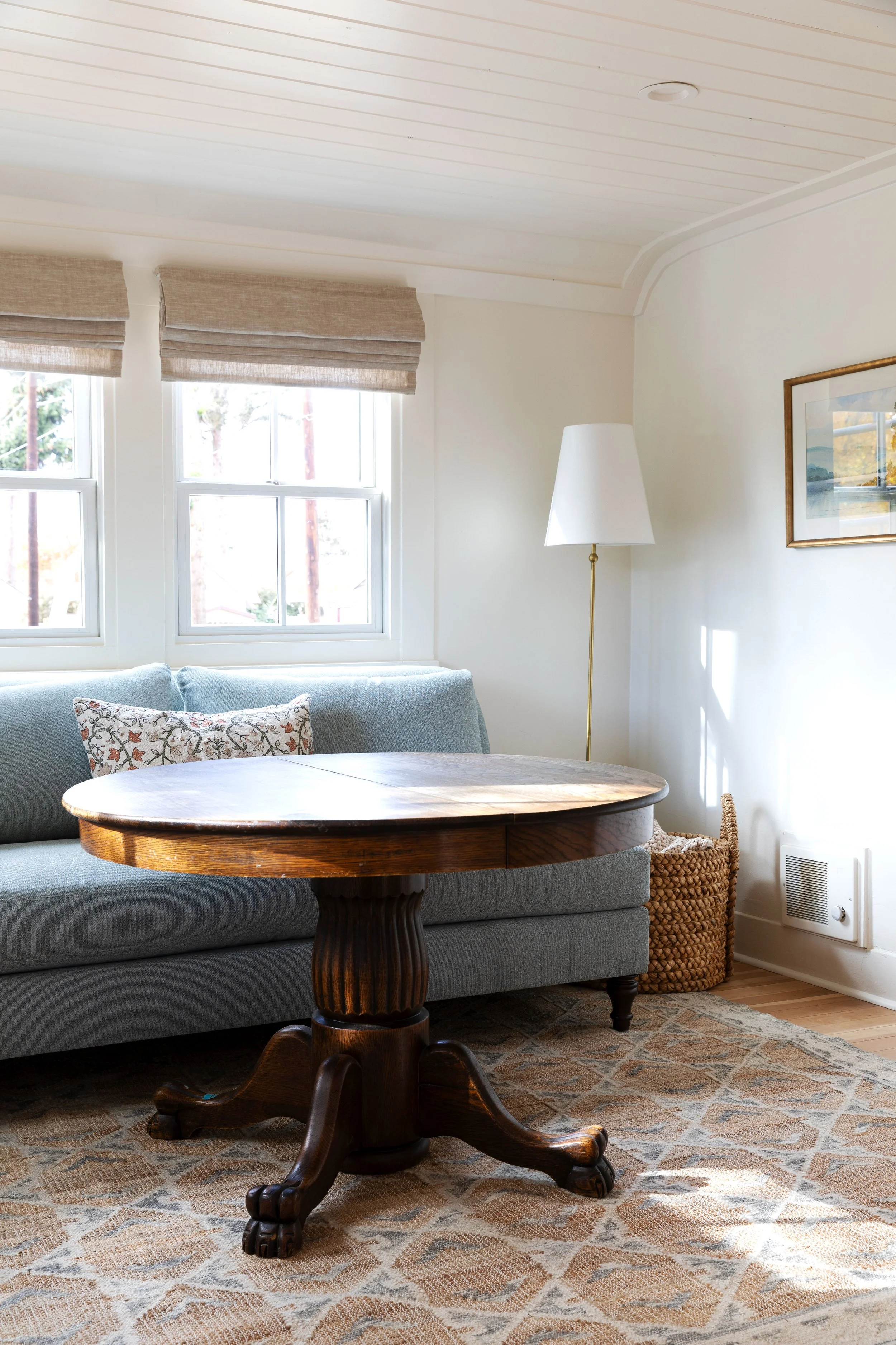 Furniture for our Combo Sitting/Dinning Room — The Grit and Polish