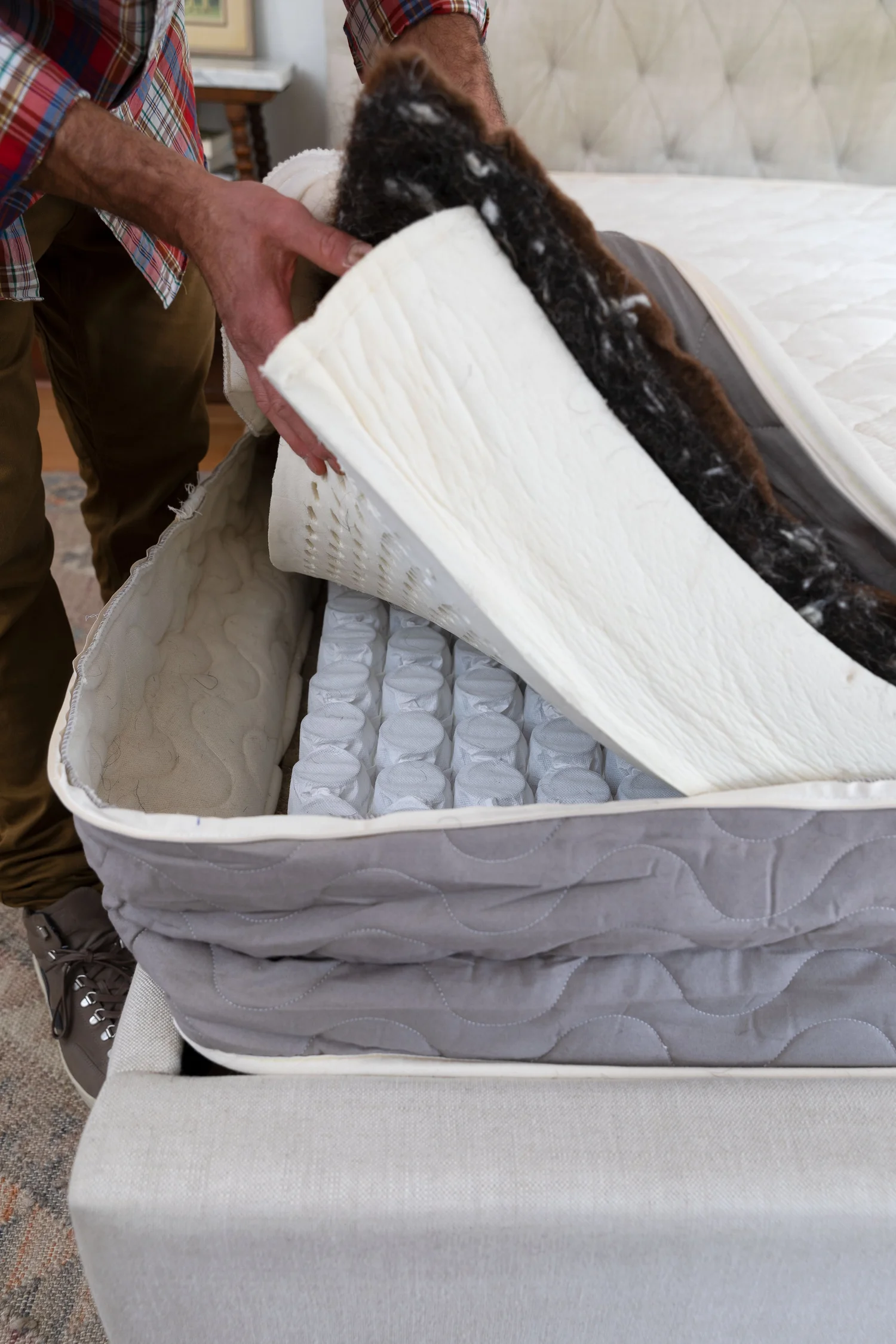 What's Inside our New Natural Mattress... — The Grit and Polish