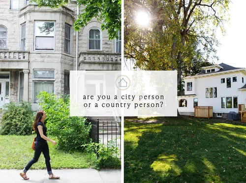 Are you a City Person or A Country Person? — The Grit and Polish