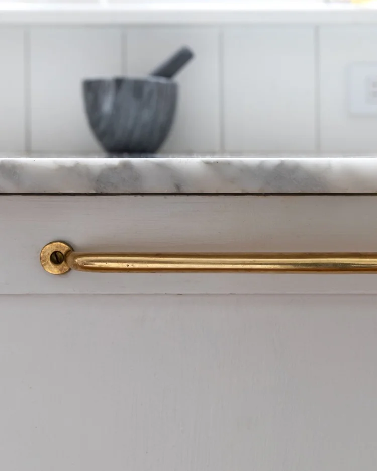 3 Years of Age on our Unlaquered Brass Hardware — The Grit and Polish
