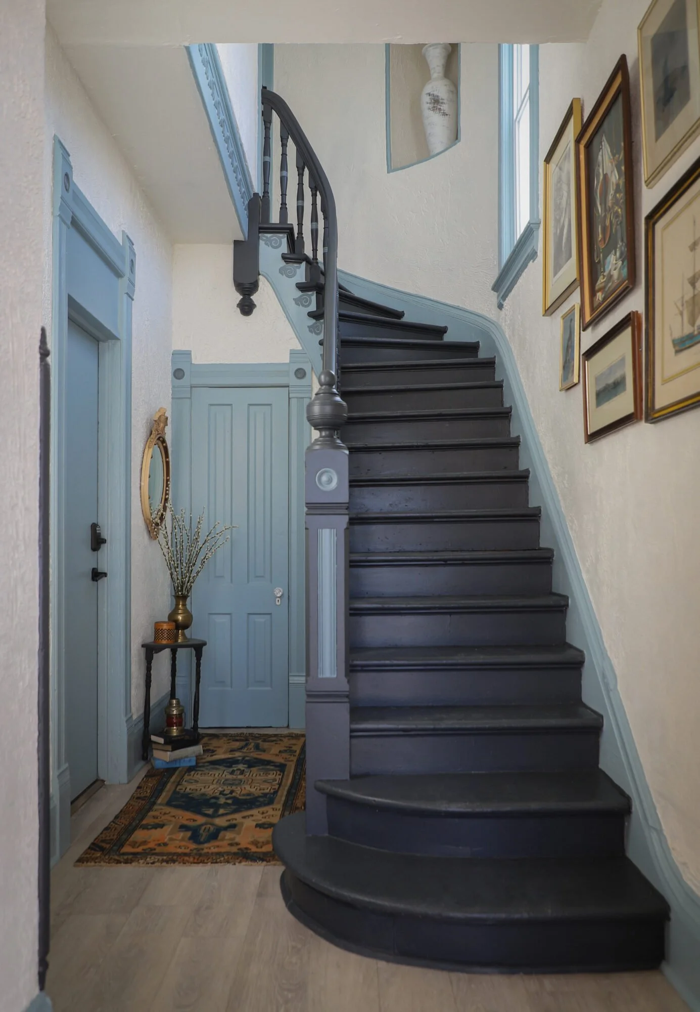 Inspiration for a Painted Staircase (+ Poplar Progress) — The Grit and ...