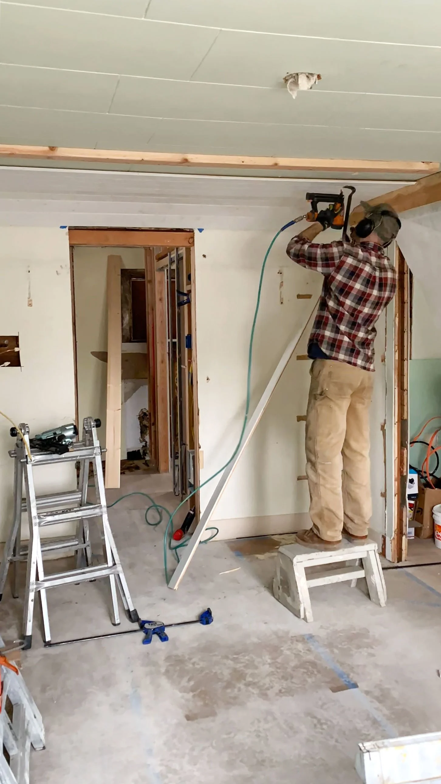 How to Hide Ugly Ceilings with Planking — The Grit and Polish