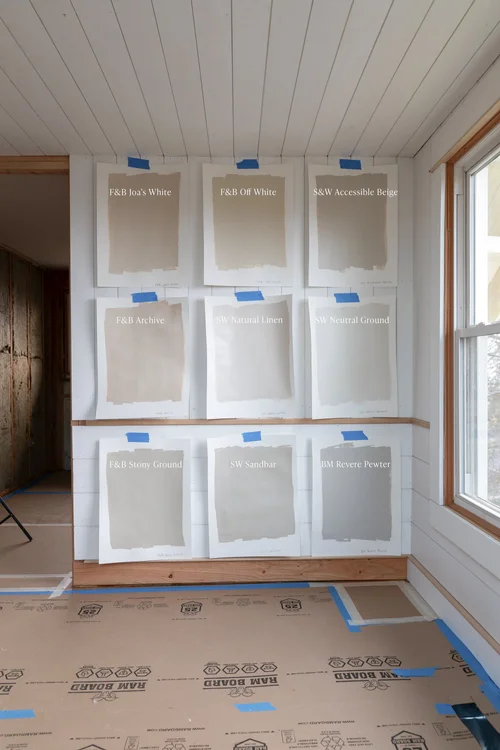 Best Warm Neutral Paint Colors for Planked Walls (Real-Life Tests ...