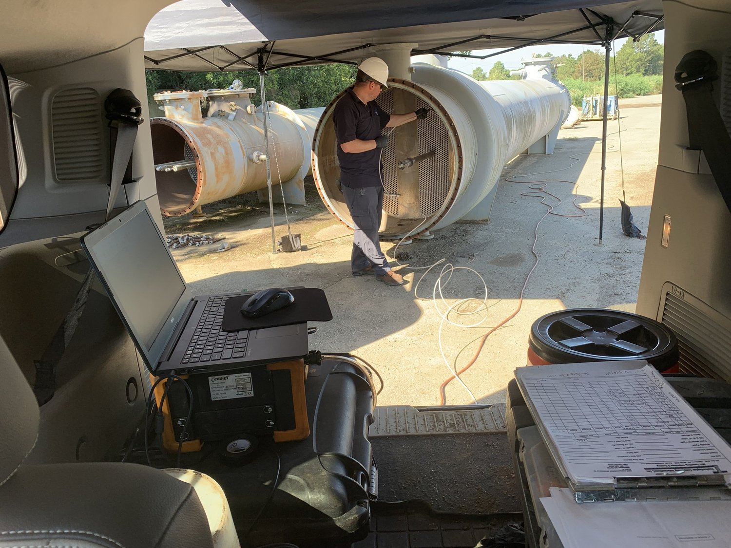 IRIS, MFL, & RFT Testing — Technologies Consulting International