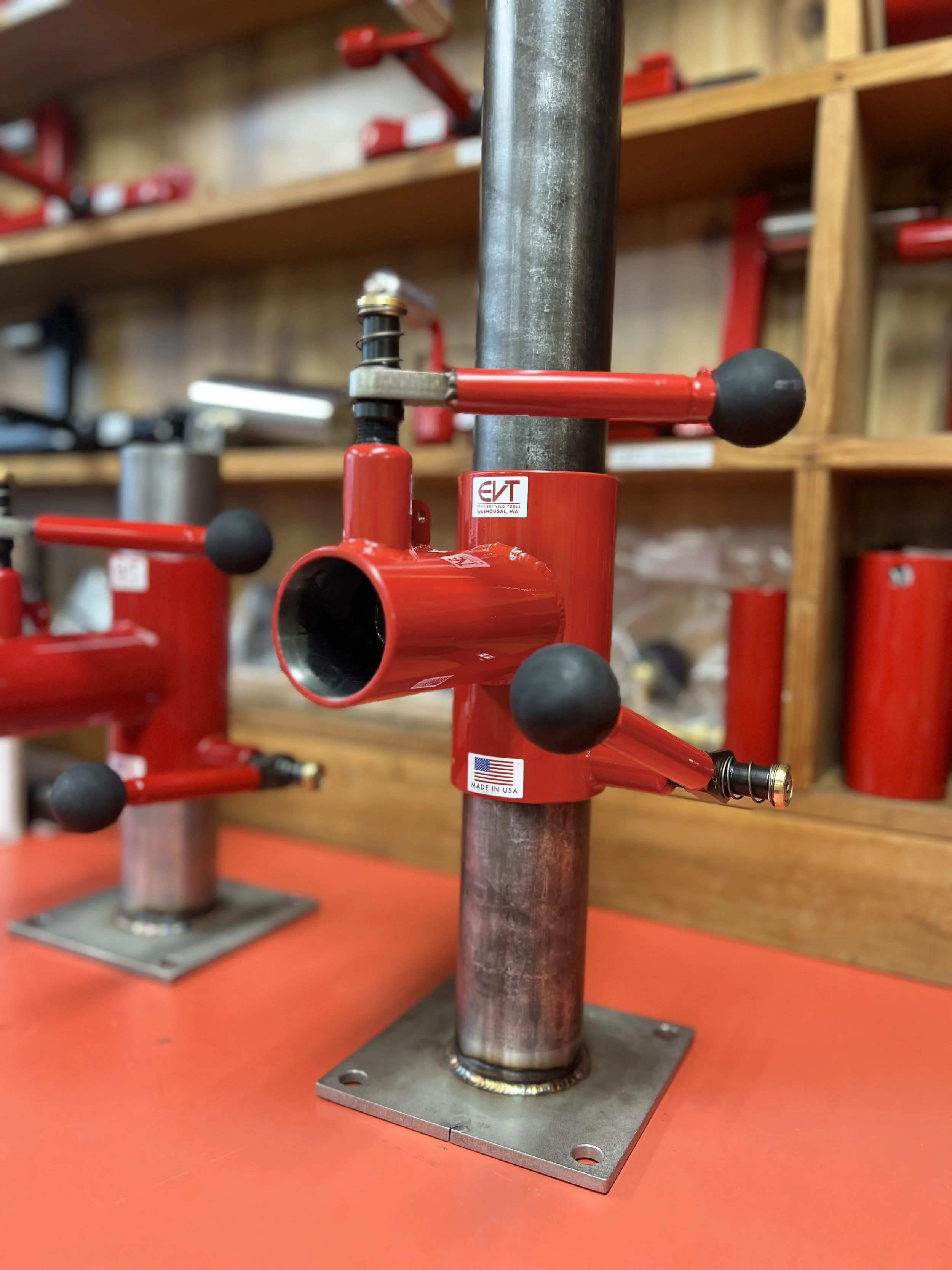 Adjustable Wall Mount w/ Clamp — Efficient Velo Tools (EVT)