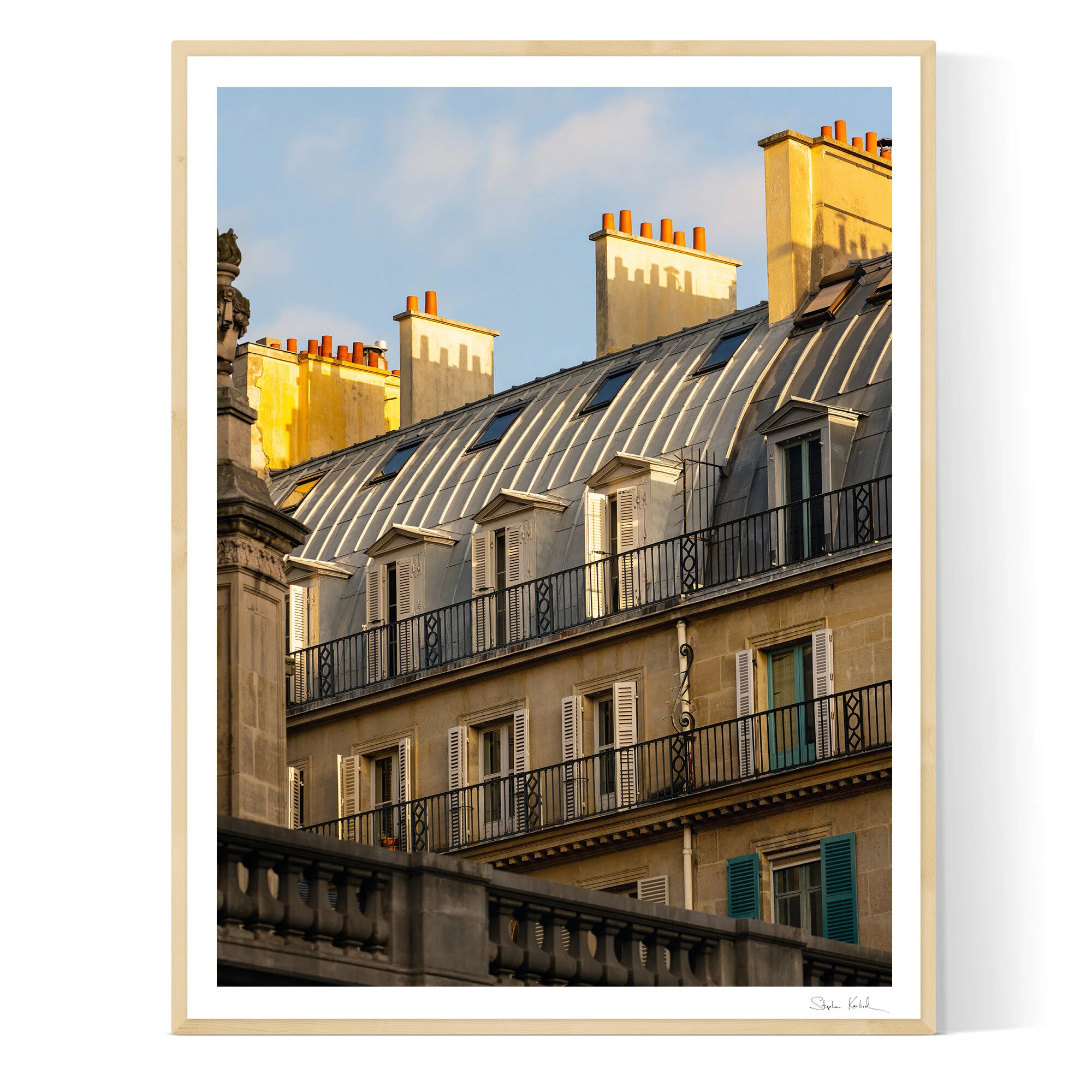 French Chateau Mansard Roofs