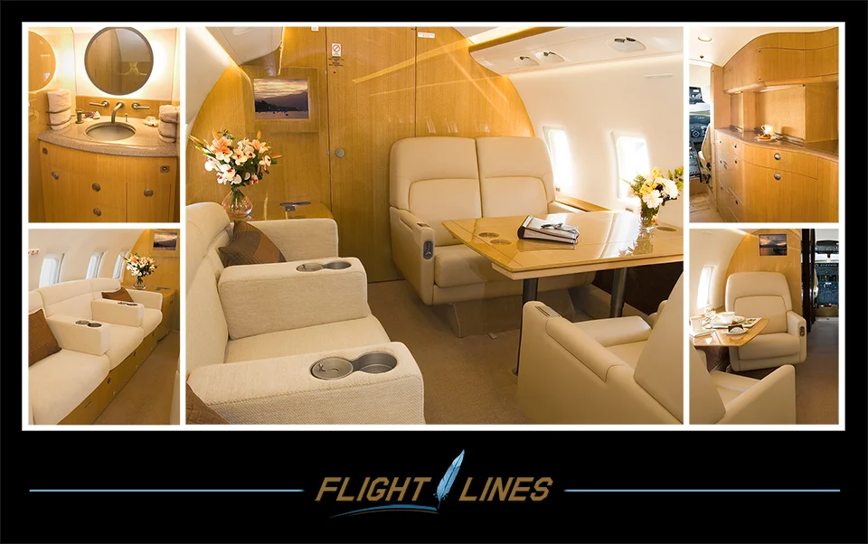 Aircraft Interior Design — Flight Lines Design