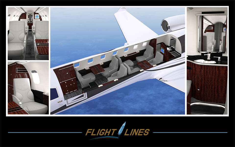 Aircraft Interior Design — Flight Lines Design