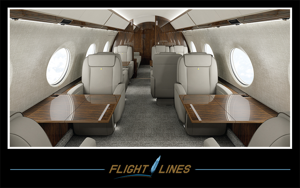 Aircraft Interior Design — Flight Lines Design
