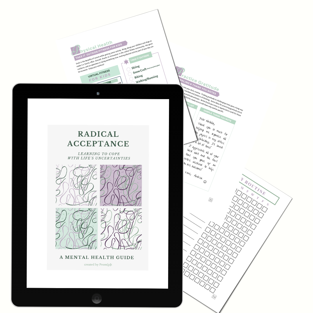 Radical Acceptance: A Mental Health Guide (PDF Download) — Pathways To ...