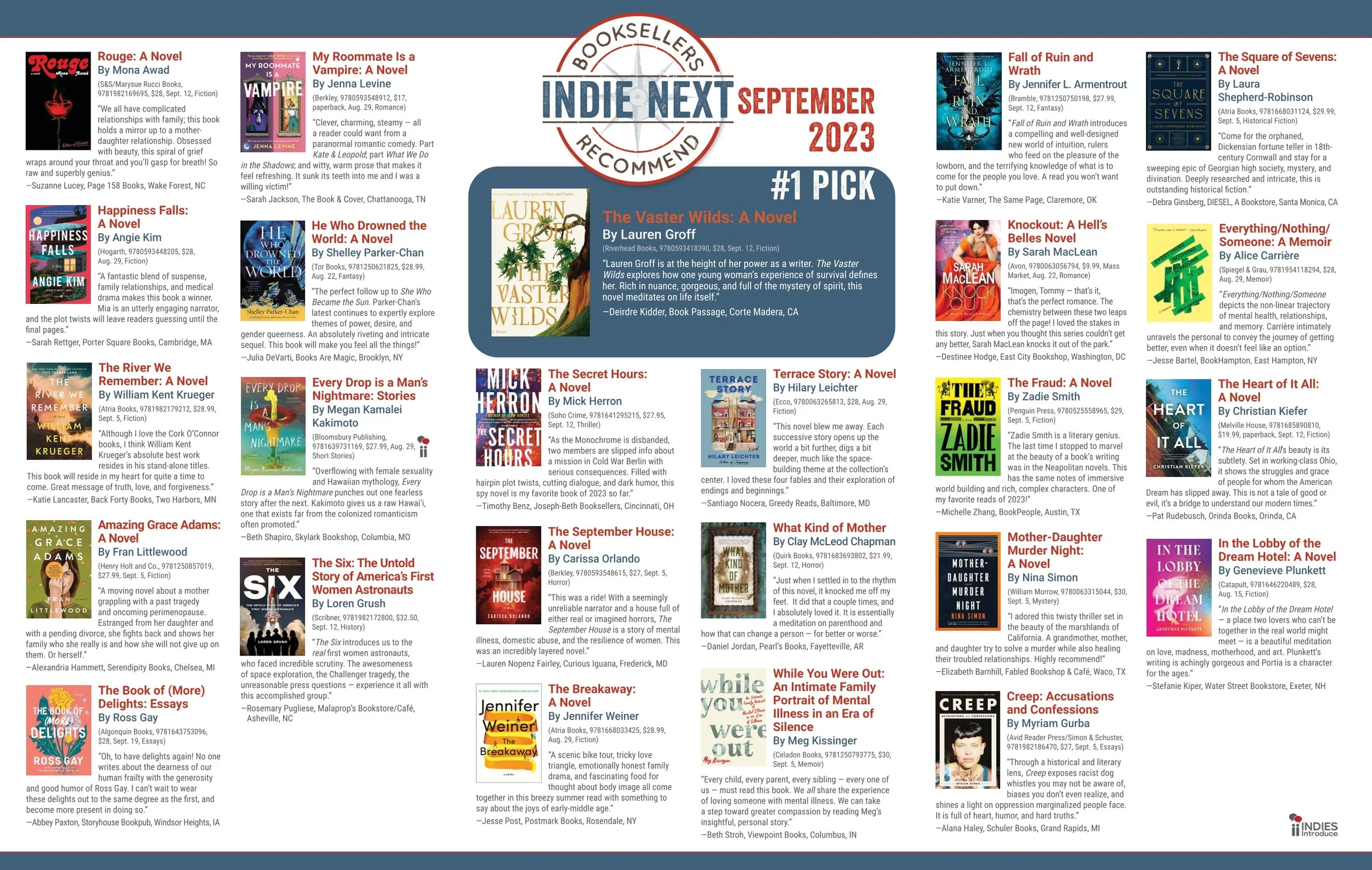 Book Lists — ink fish books