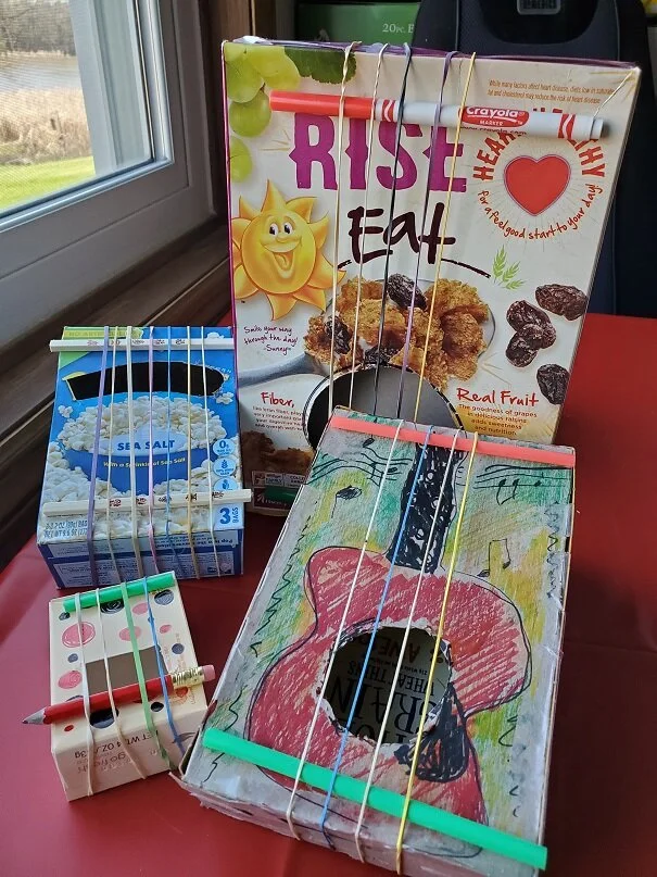 At Home Activity: Cereal Box Guitars — Chicago Children's Museum