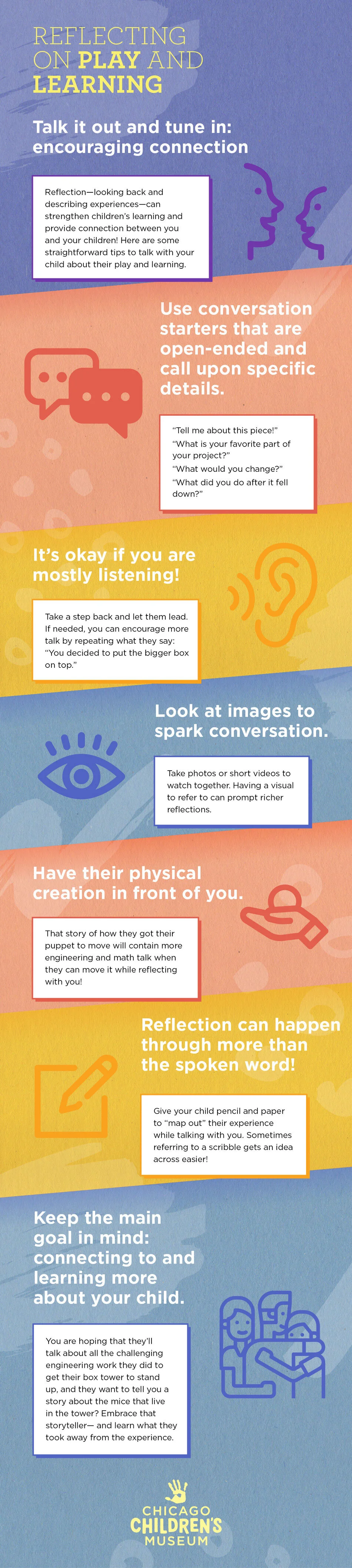 Teach Your Little To Reflect on Their Creations — Chicago Children's Museum