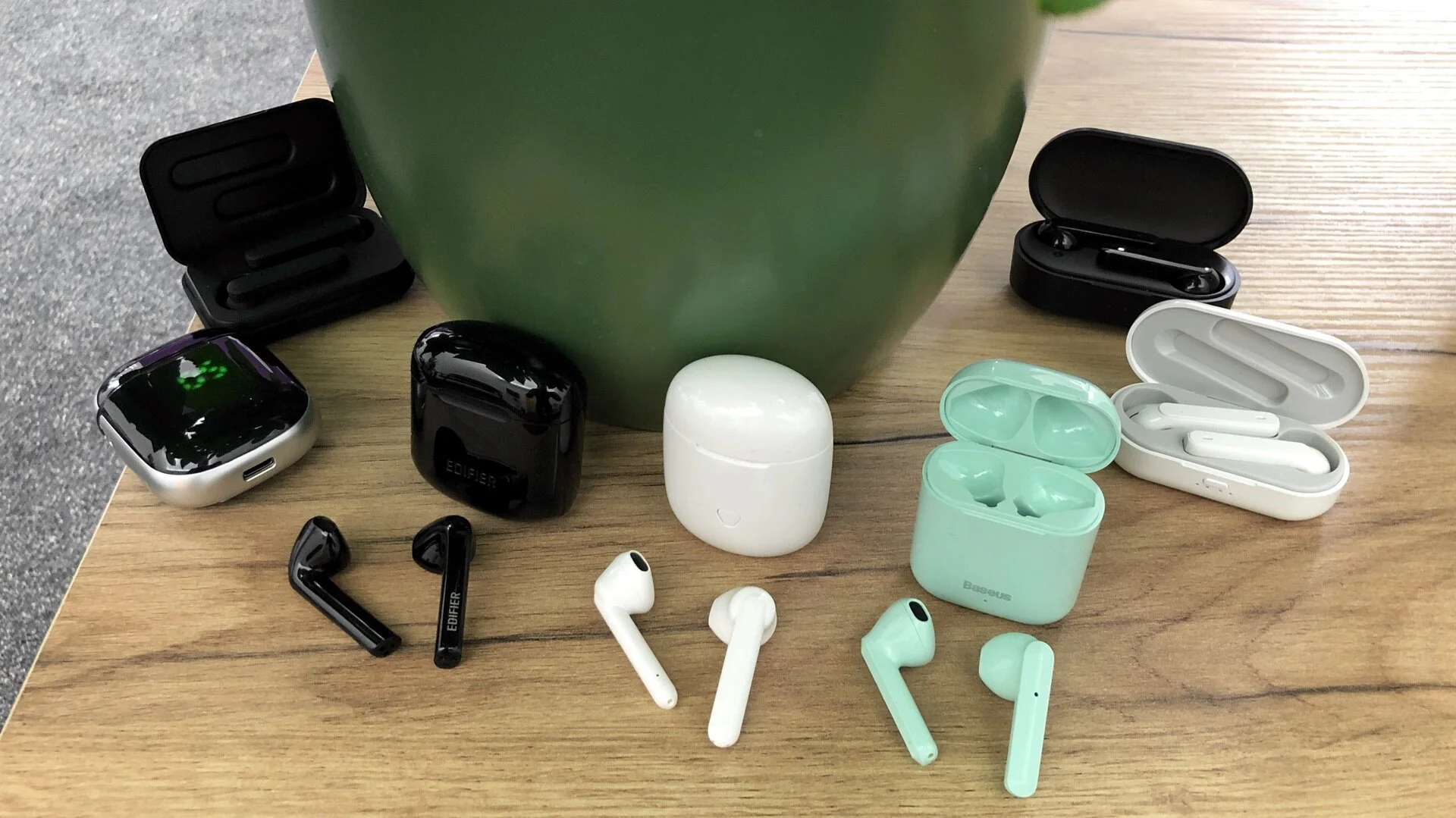 Best cheap half in-ear wireless earbuds under $50