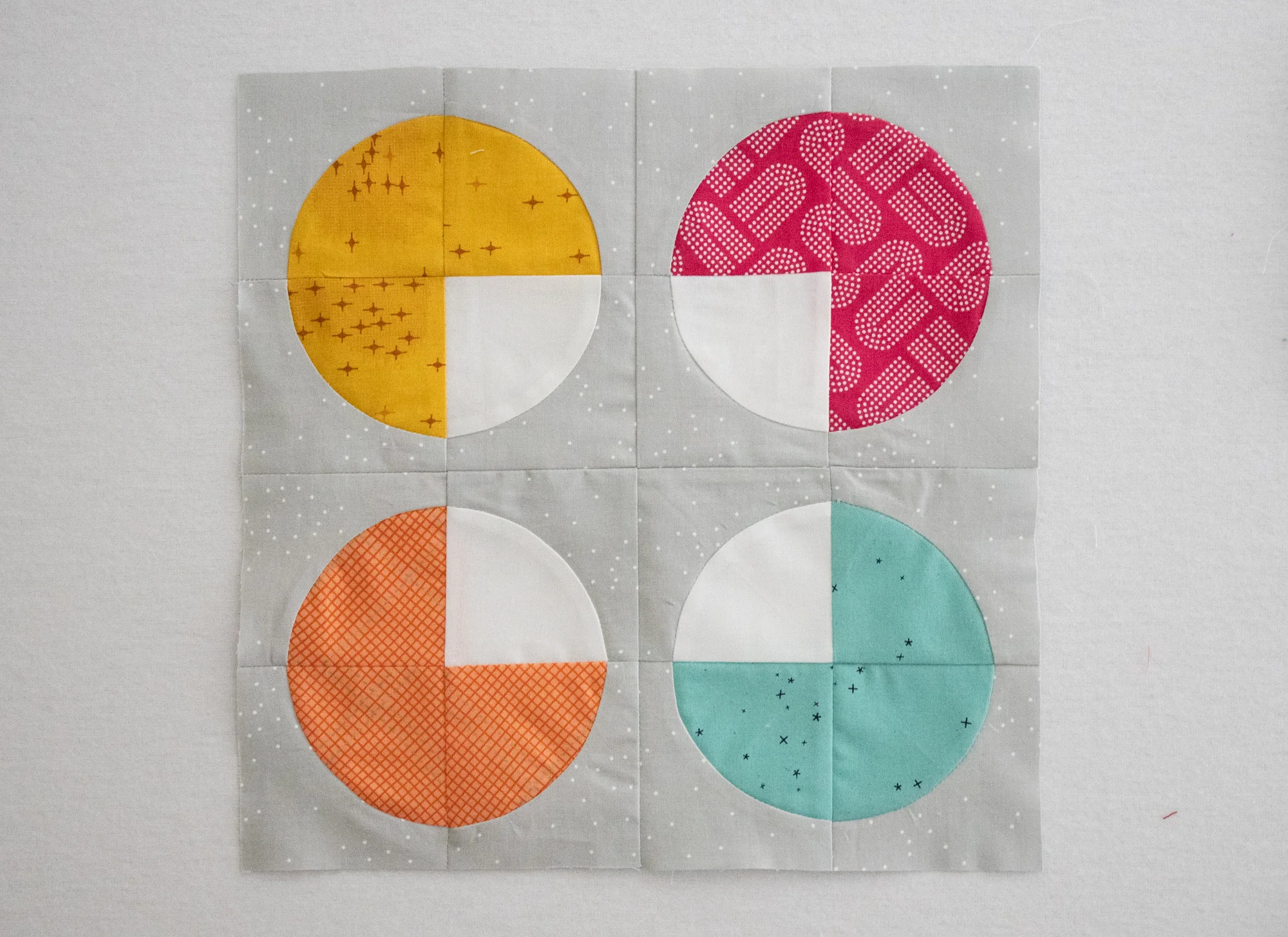 Circle Gets the Square — Fresh Lemons Quilts