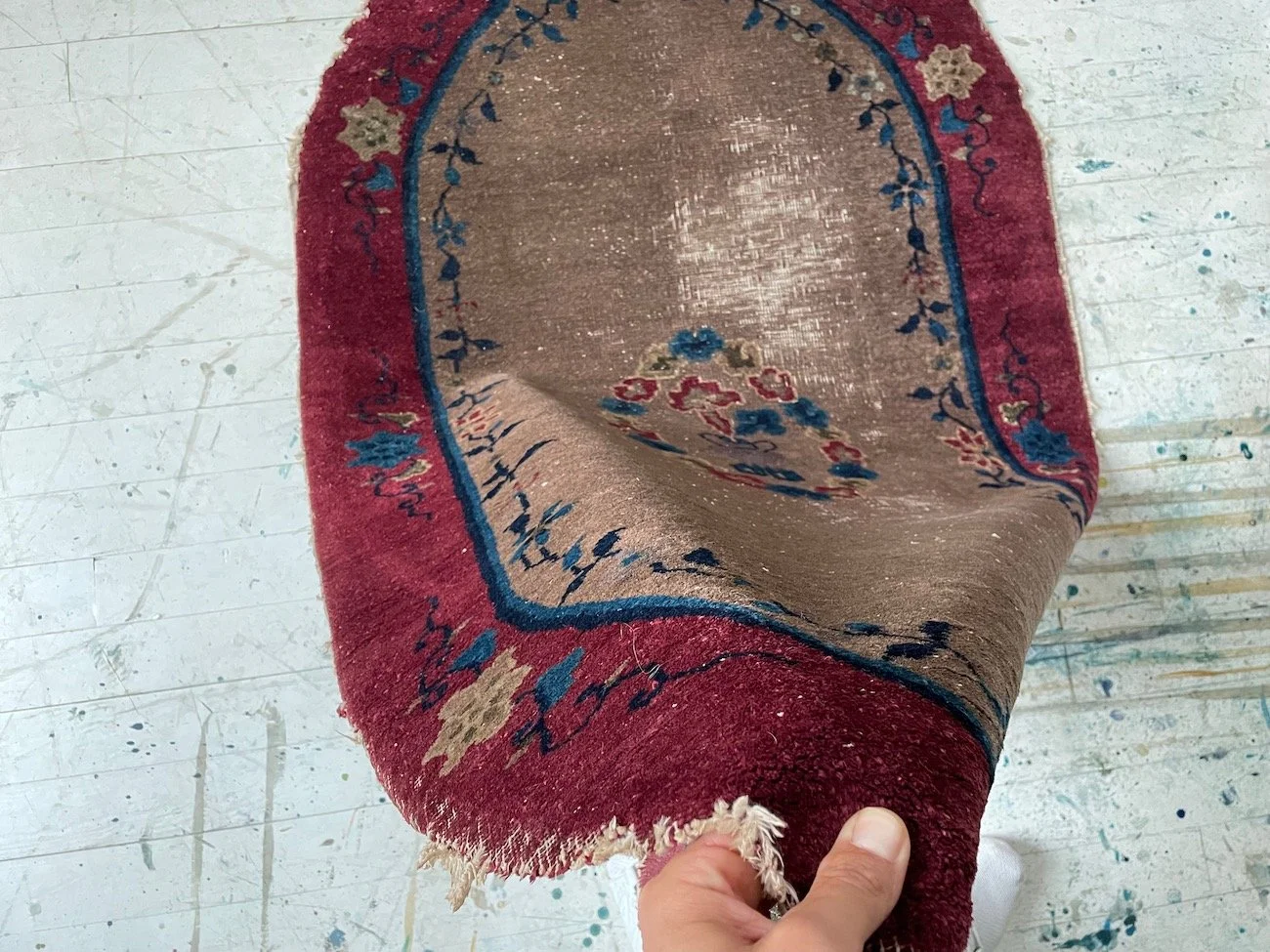 Chinese Oval Rug - 3'1 x 5'6 — Weft & Wool