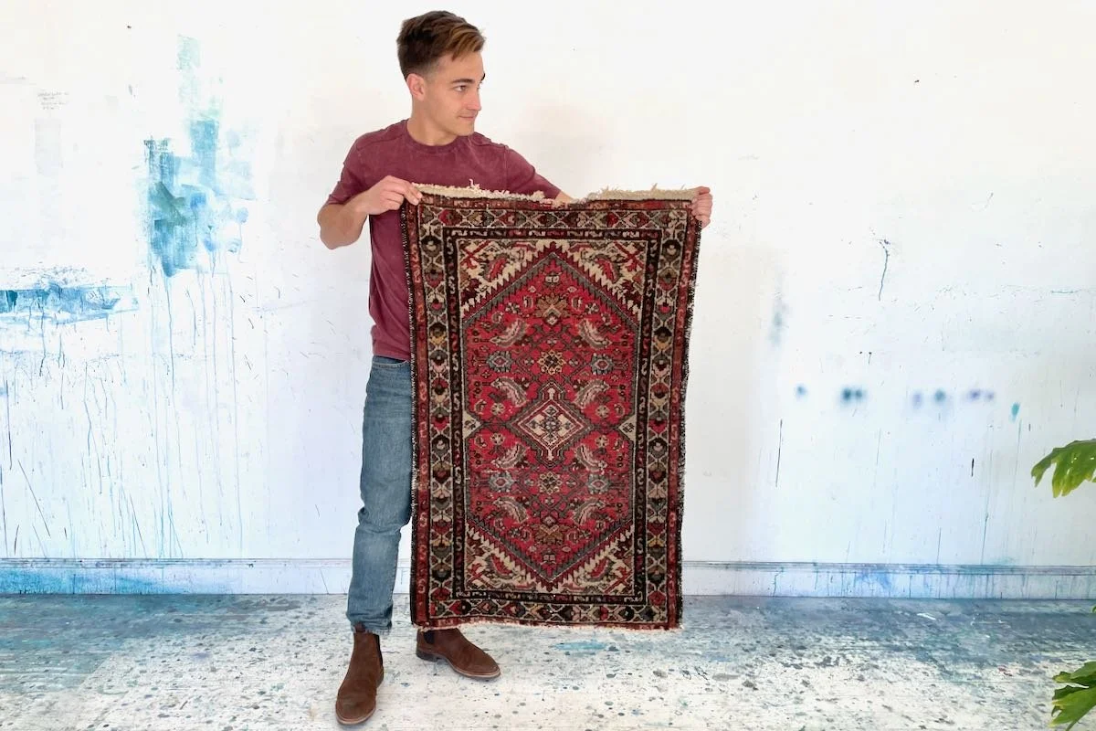 Persian Wall Hanging — Weft & Wool