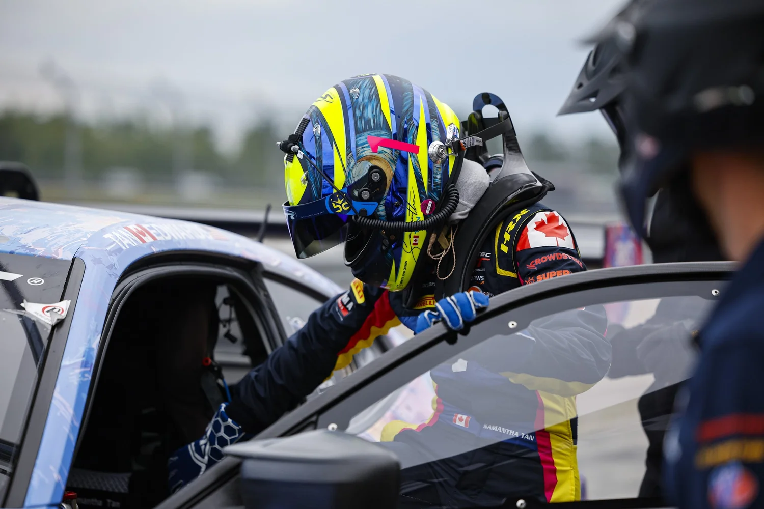 VICTORY-CONTENDING PACE ON DISPLAY FOR SAMANTHA TAN RACING AT SECOND GT ...