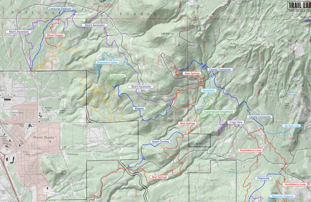 Gateway Trail System — Shasta Gravity Adventures