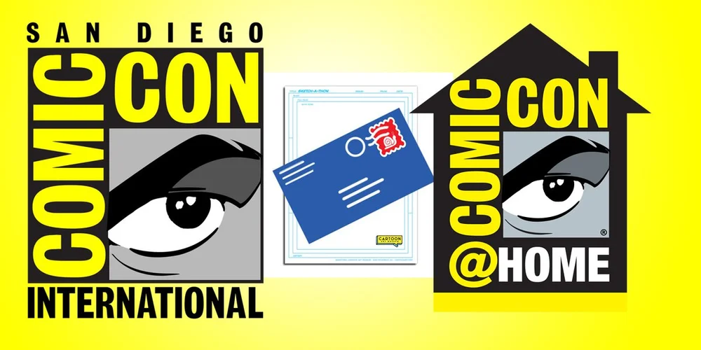 Cartoon Art Museum Sketch-a-thon at Home and at San Diego Comic Con ...