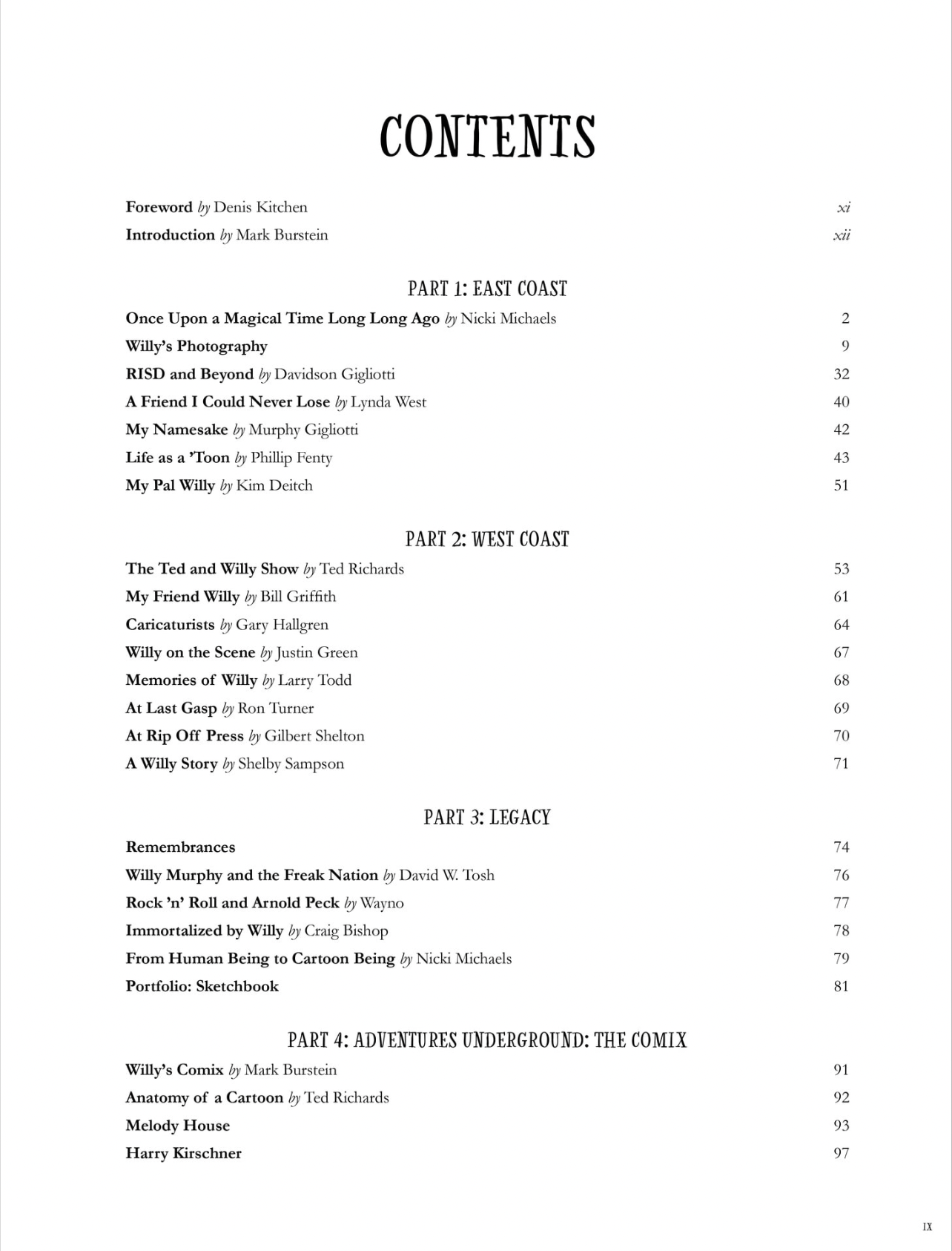 Flamed Out: The Underground Adventures and Comix Genius of Willy Murphy ...