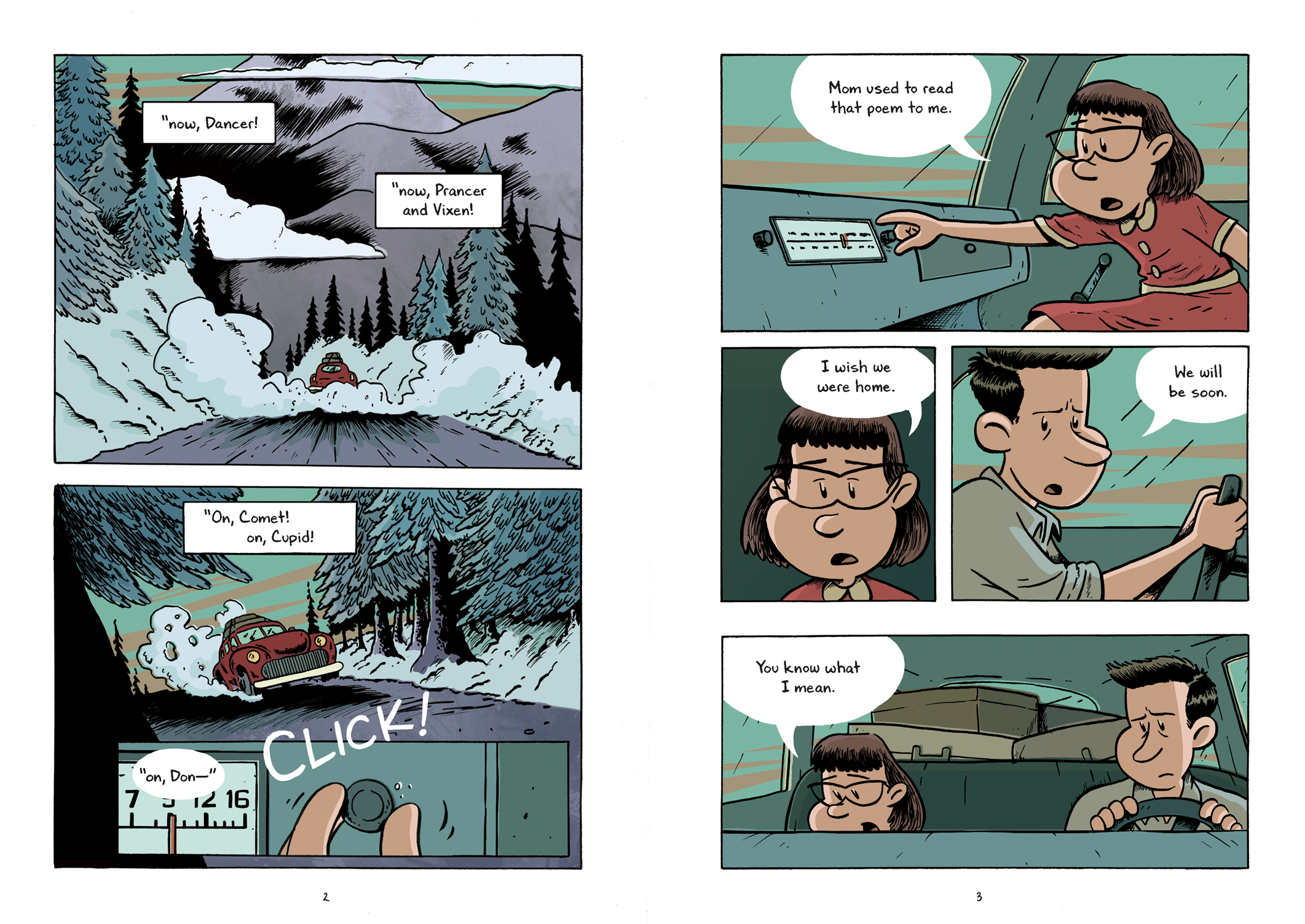 North for the Winter: A Christmas Graphic Novel — Cartoon Art Museum