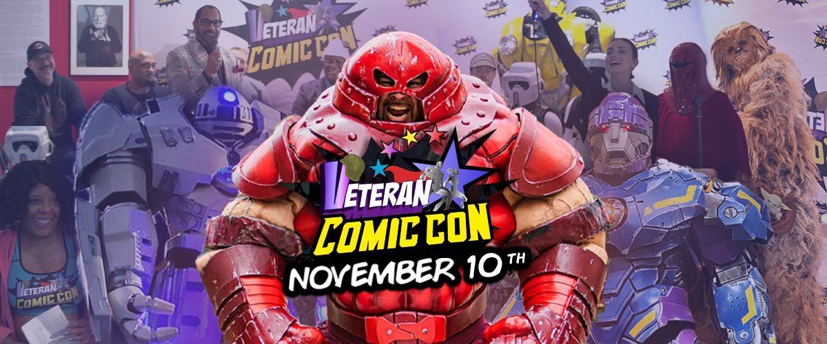 Veteran Comic Con — Cartoon Art Museum