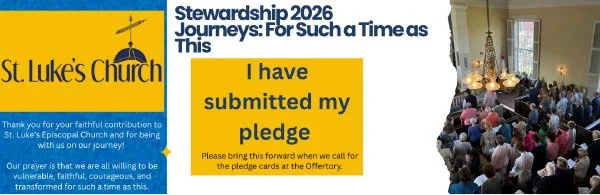 Stewardship 2026: For Such A Time As This — St. Luke's Church