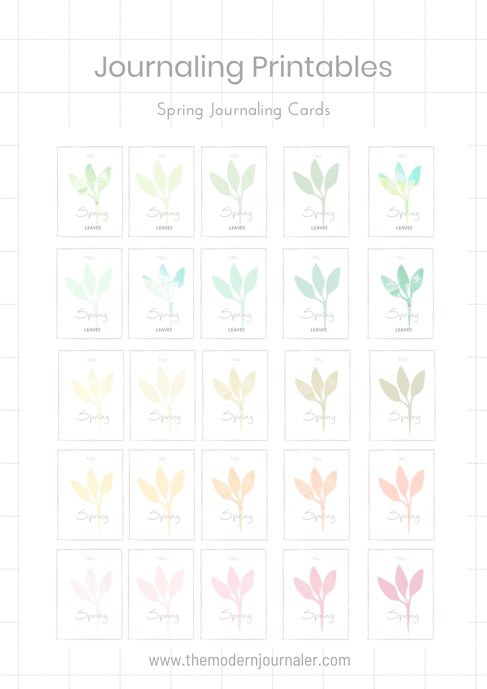 FREEBIES — The Modern Journaler