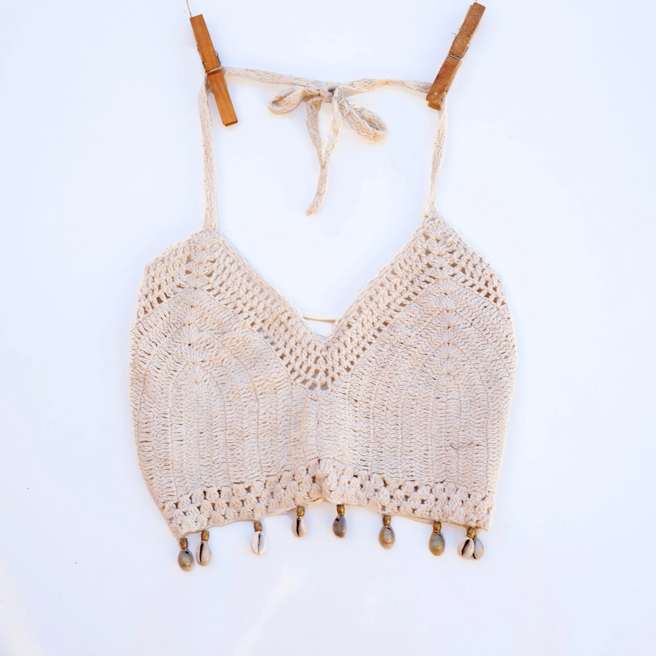 Handmade Knitted Crochet Bra — Global Tribe