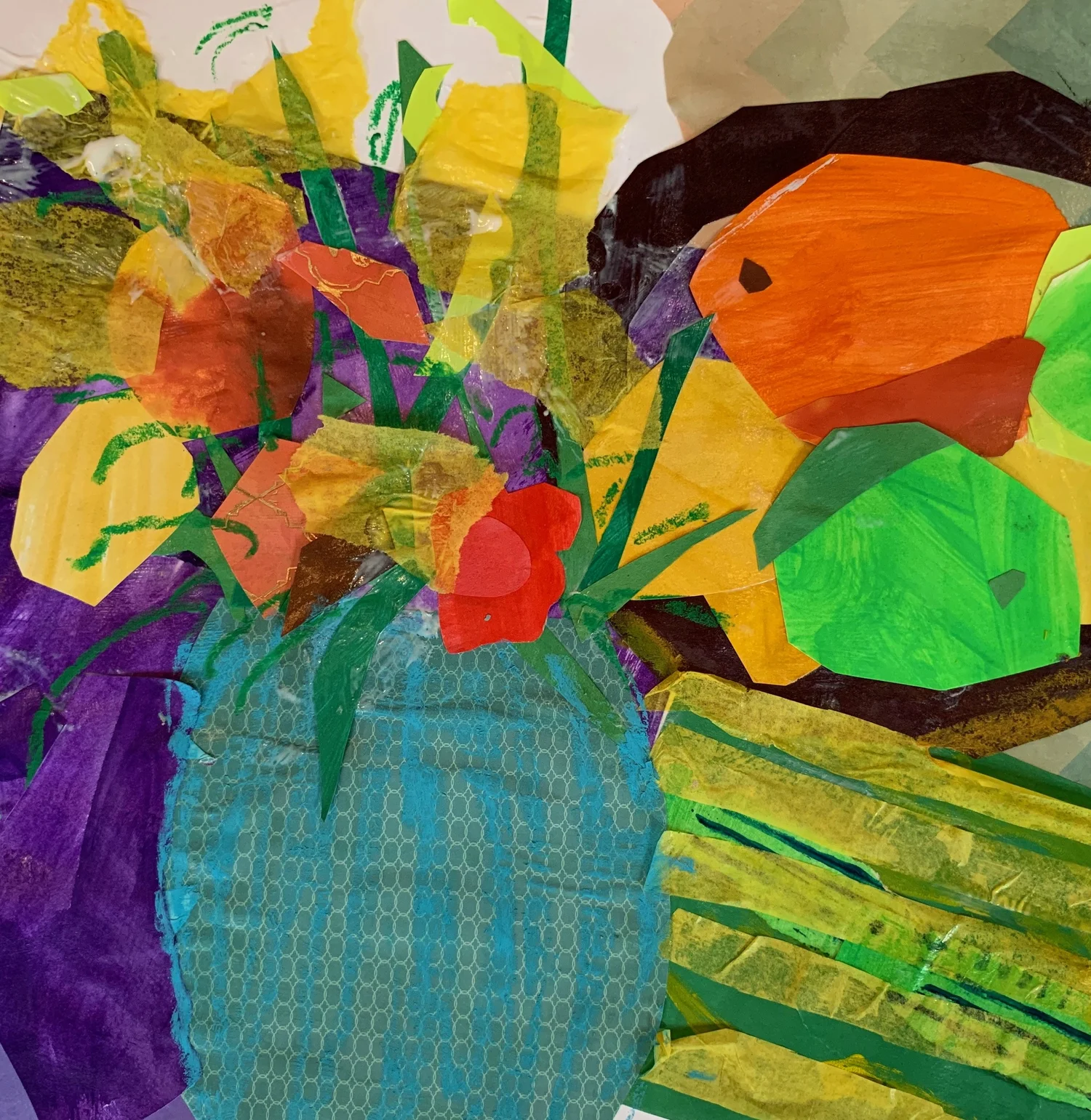 Using Collage to Simplify Paintings — Nancy Colella