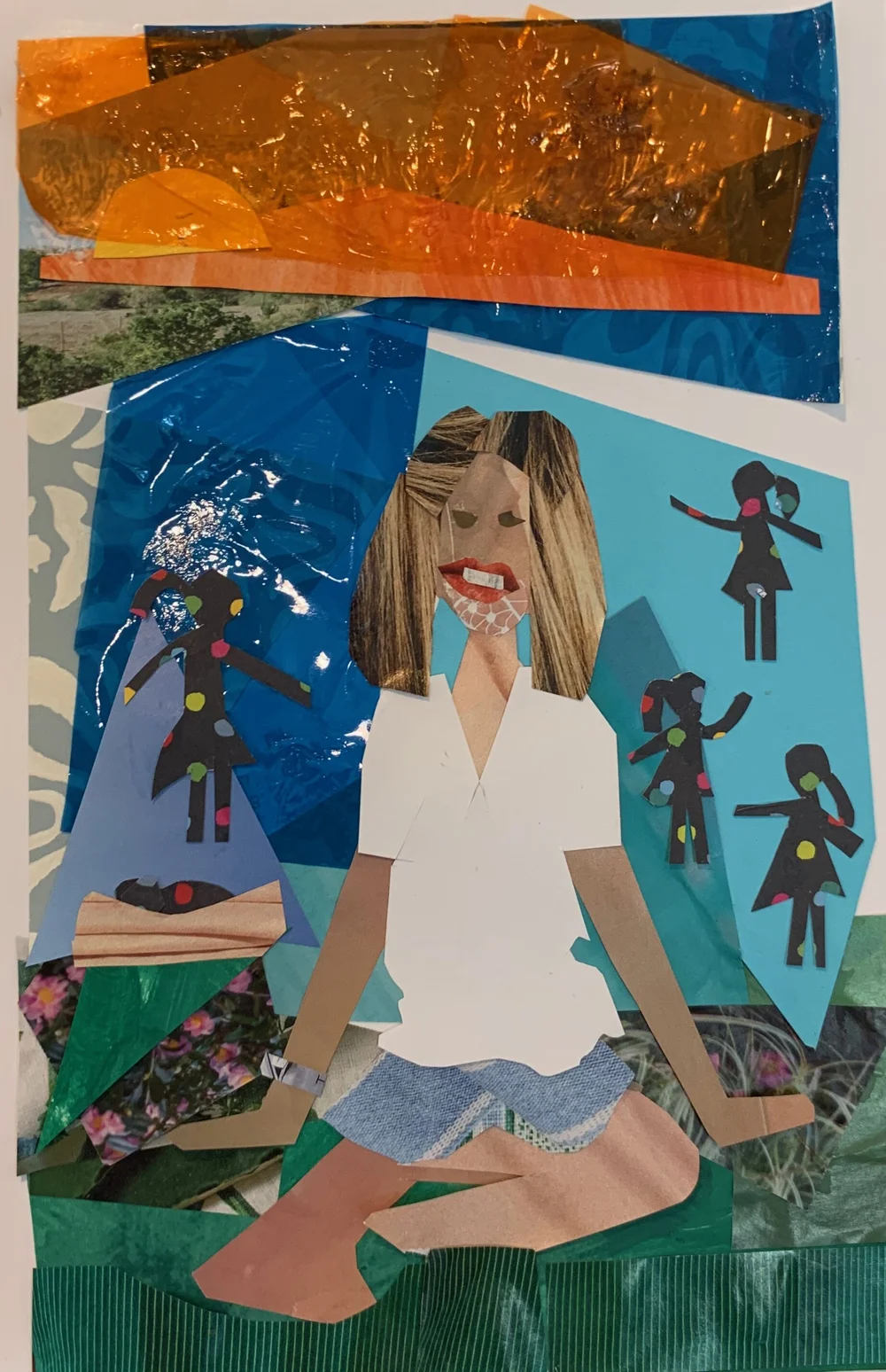 Self-portrait Collages — Nancy Colella