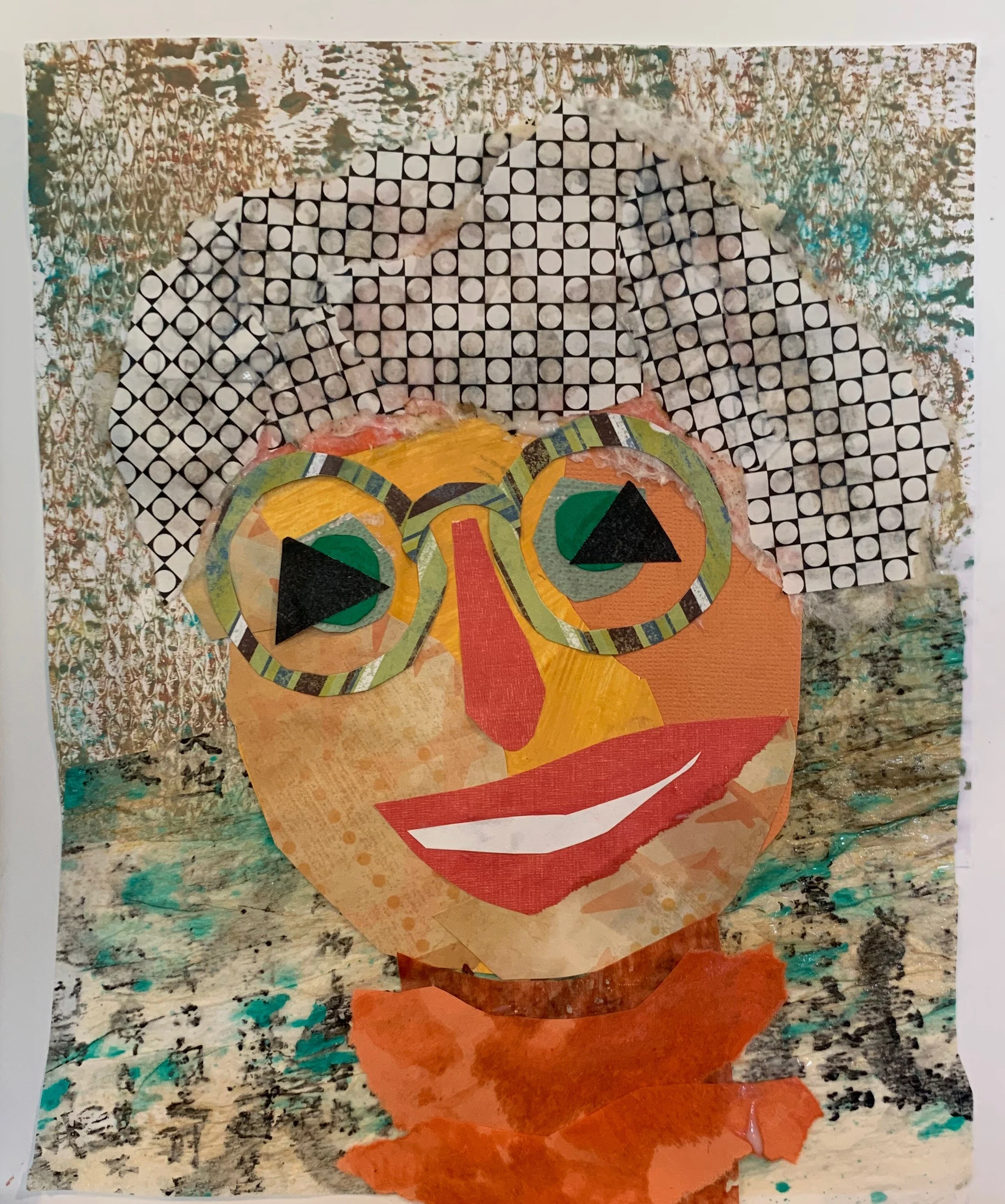 Self-portrait Collages — Nancy Colella