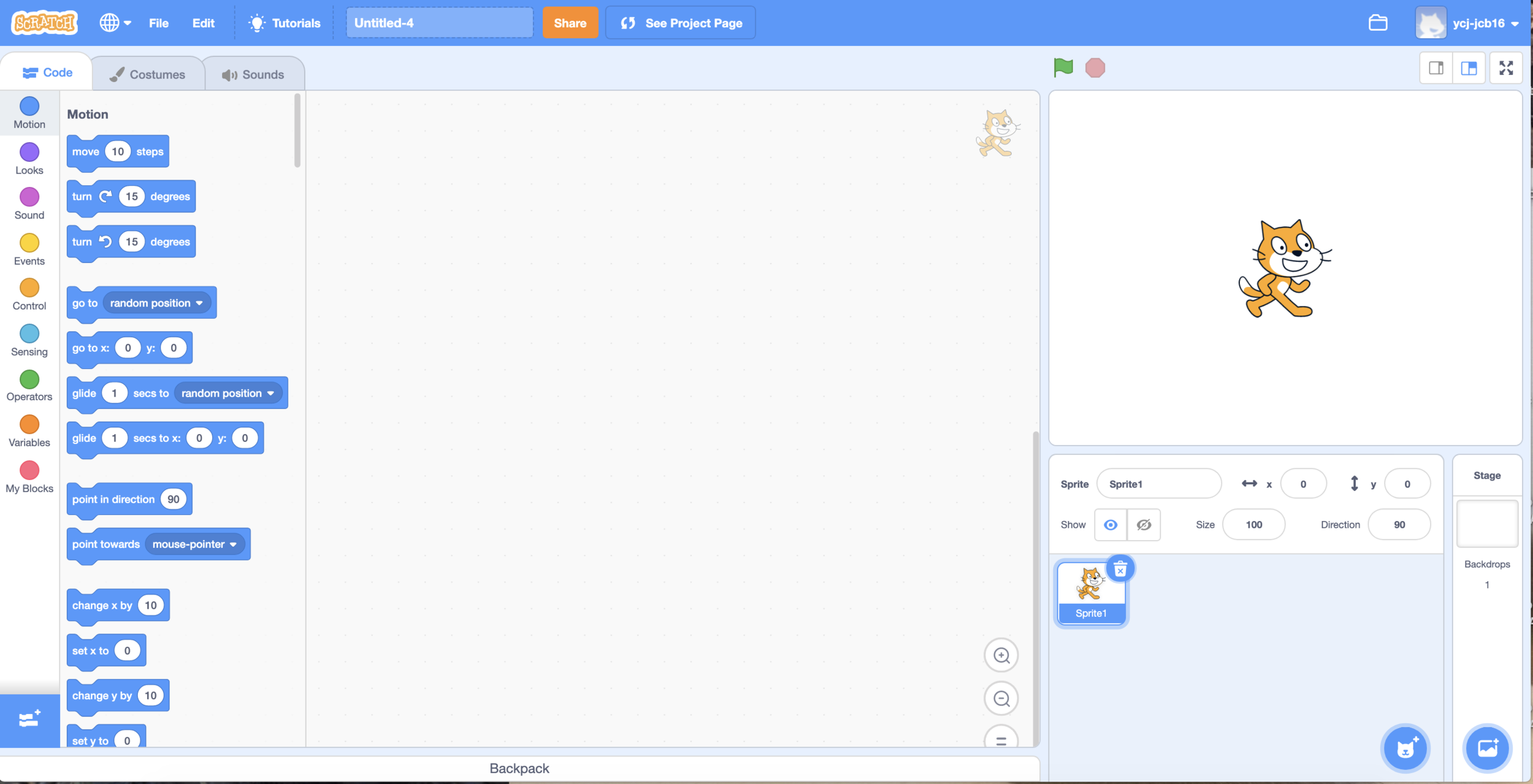 How to Use Scratch — Youth Code Jam
