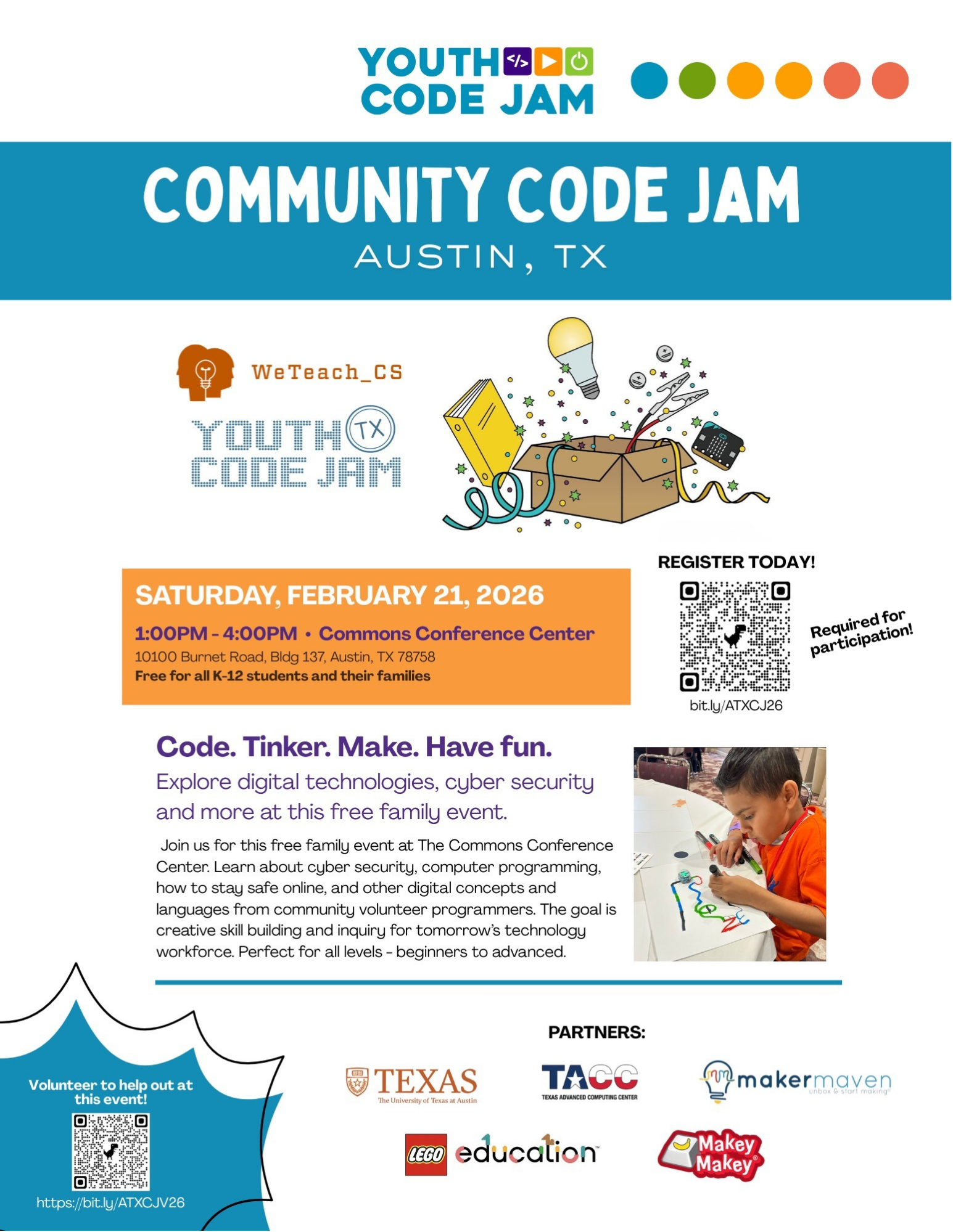 Austin Community Jam — Youth Code Jam
