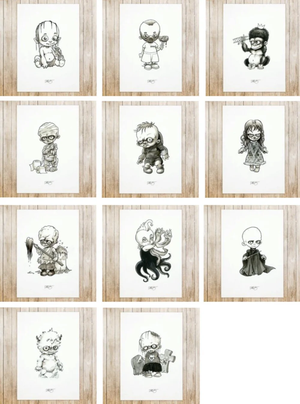 Tiny Creatures Alphabet — Spiridon