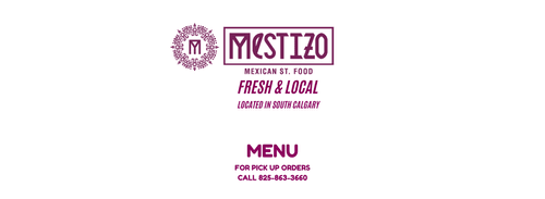MENU — Mestizo