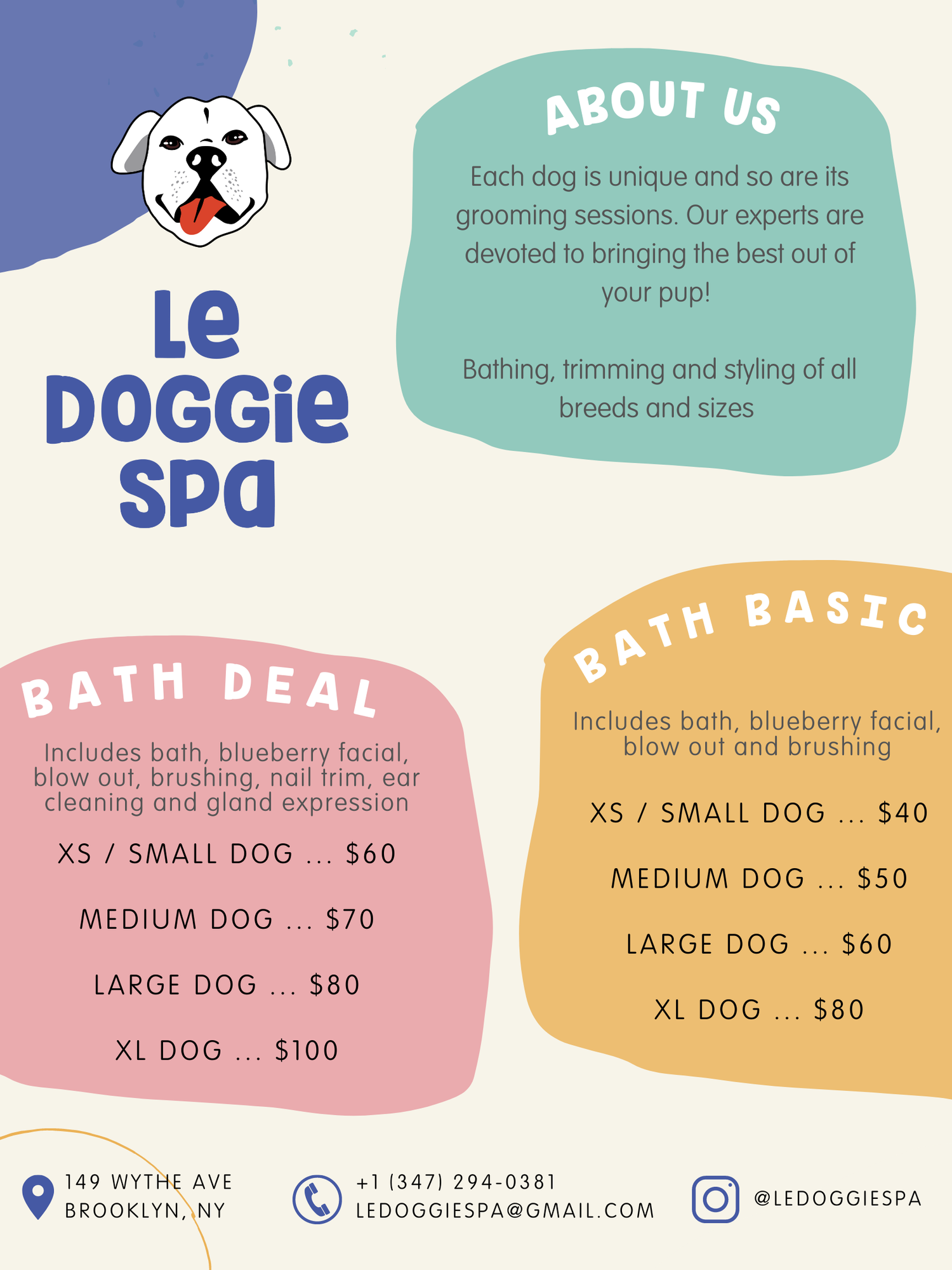 LE DOGGIE SPA — LE DOGGIE COOL