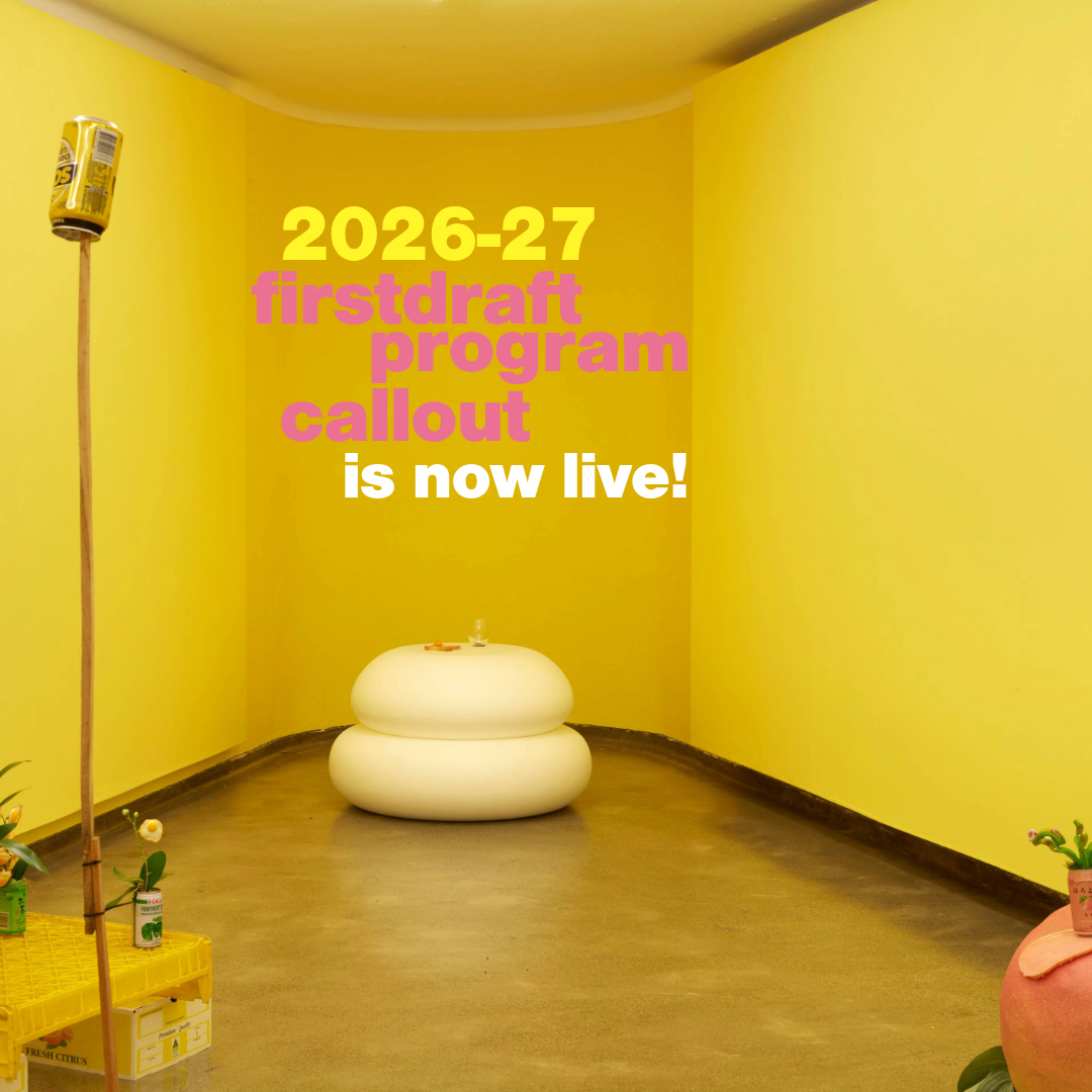 Firstdraft is now seeking proposals for the 2026 - 27 program — firstdraft