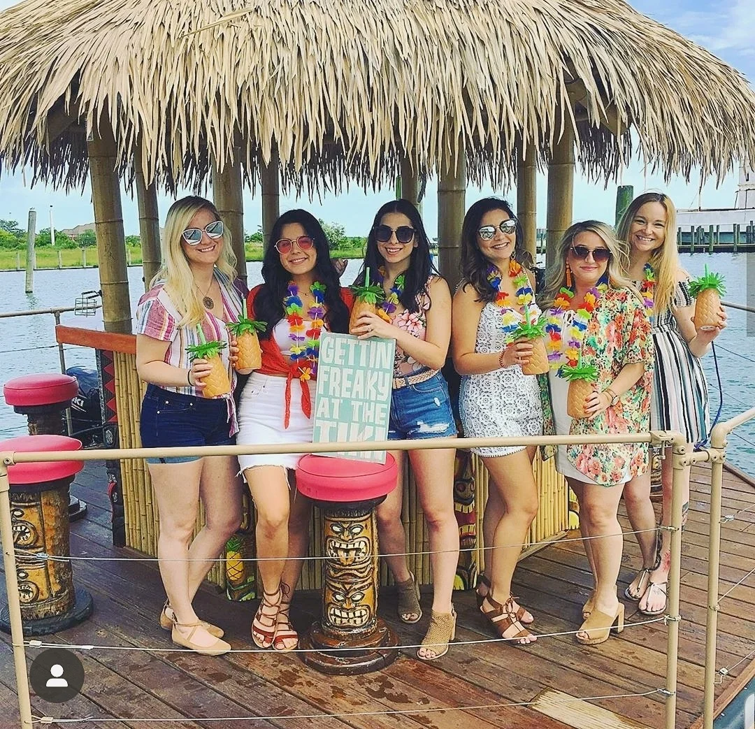 Aloha Tiki Tours Detroit Tiki Boat St Clair Shores Tiki Boat