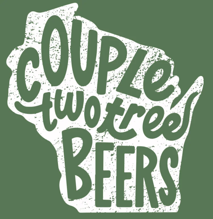 Couple Two Tree Beers Tshirt — Wisconsin themed gifts and gear. For ...
