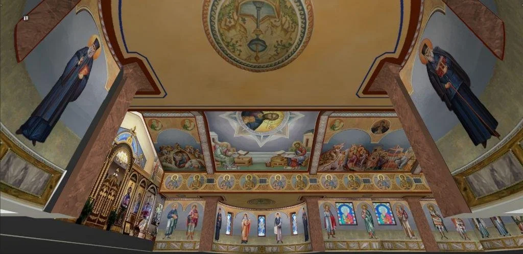 Pictura Bisericii — Biserica Ortodoxa Romana Sfintii Imparati ...