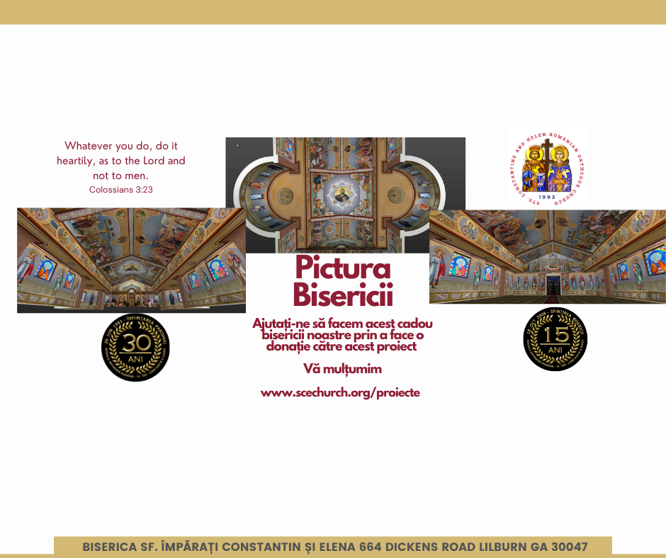 Proiecte — Biserica Ortodoxa Romana Sfintii Imparati Constantin si Elena