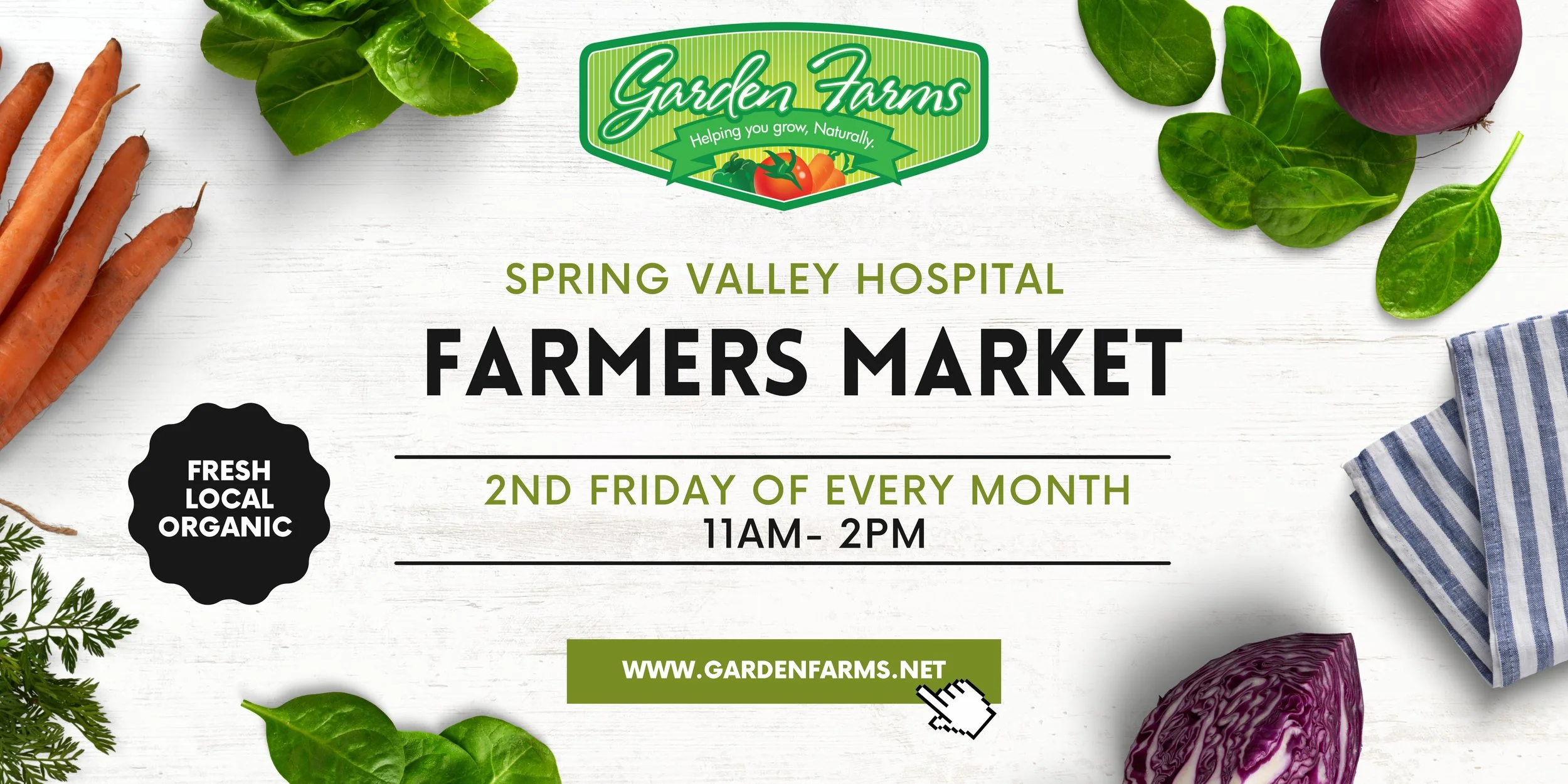 Garden Farms — Calendar of Events